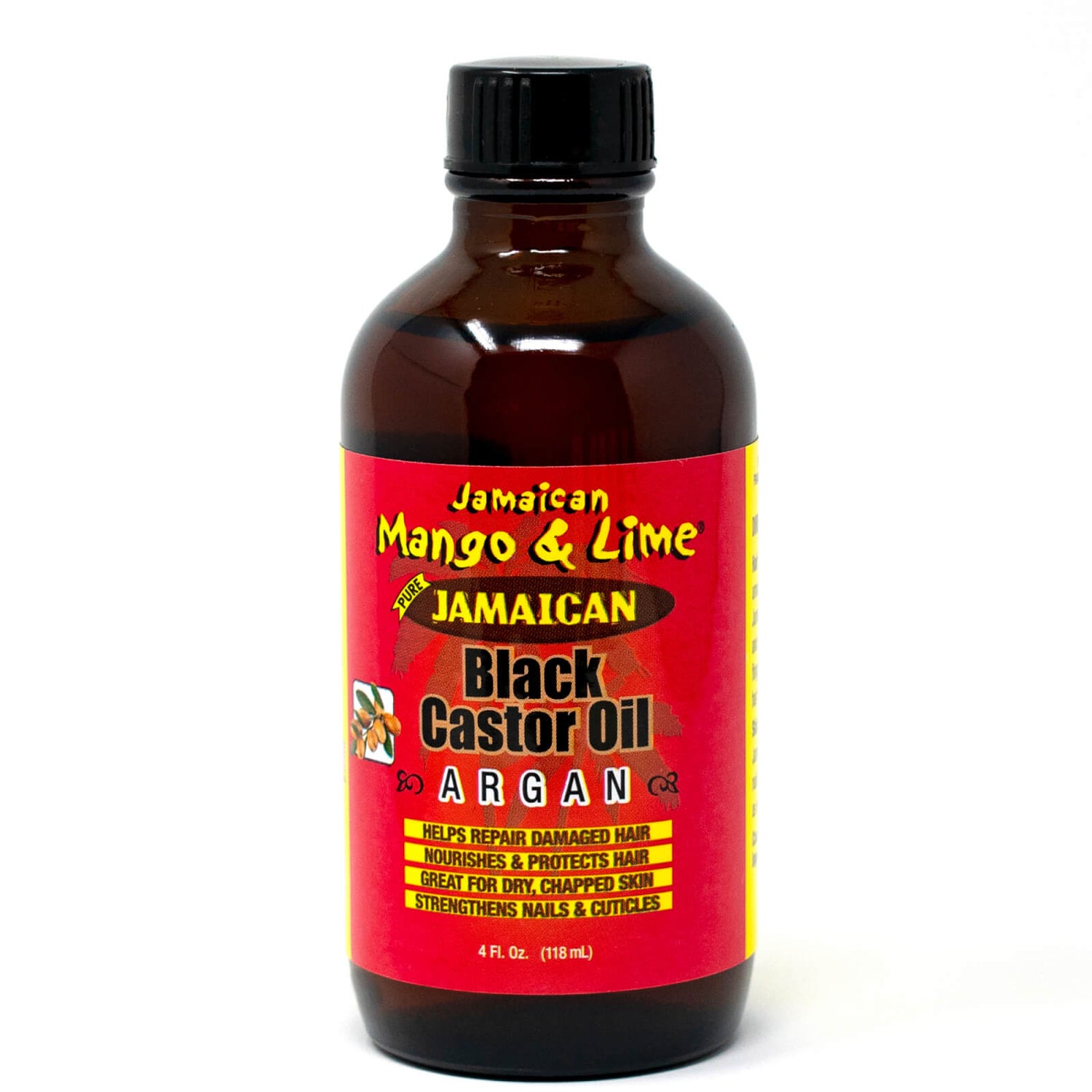 Jamaican Mango & Lime Black Castor Oil Argan 118ml - Entrega GRÁTIS