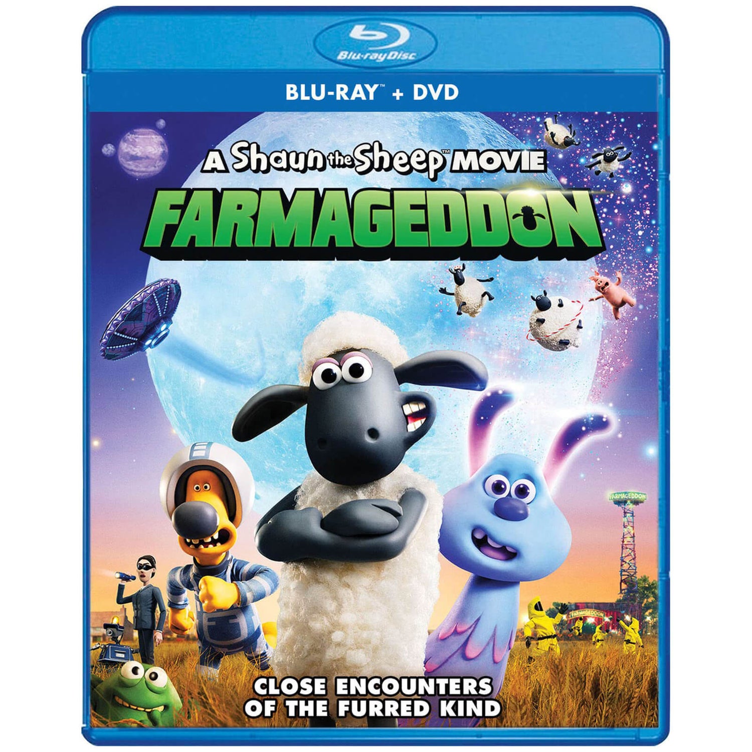Shaun the Sheep Movie: Farmageddon (Includes DVD) Blu-ray - Zavvi US