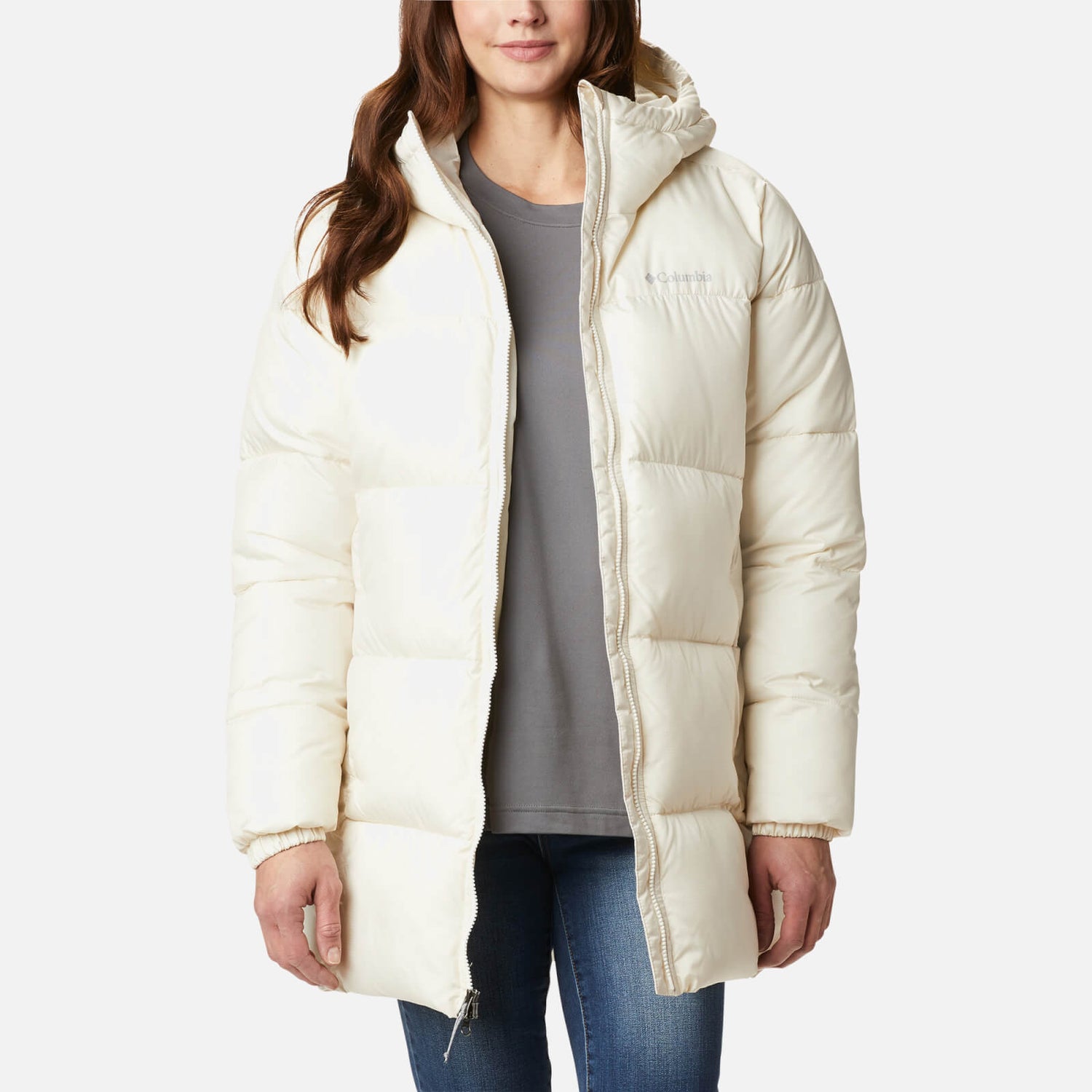 Columbia Puffect Hooded Nylon Puffer Jacket | TheHut.com