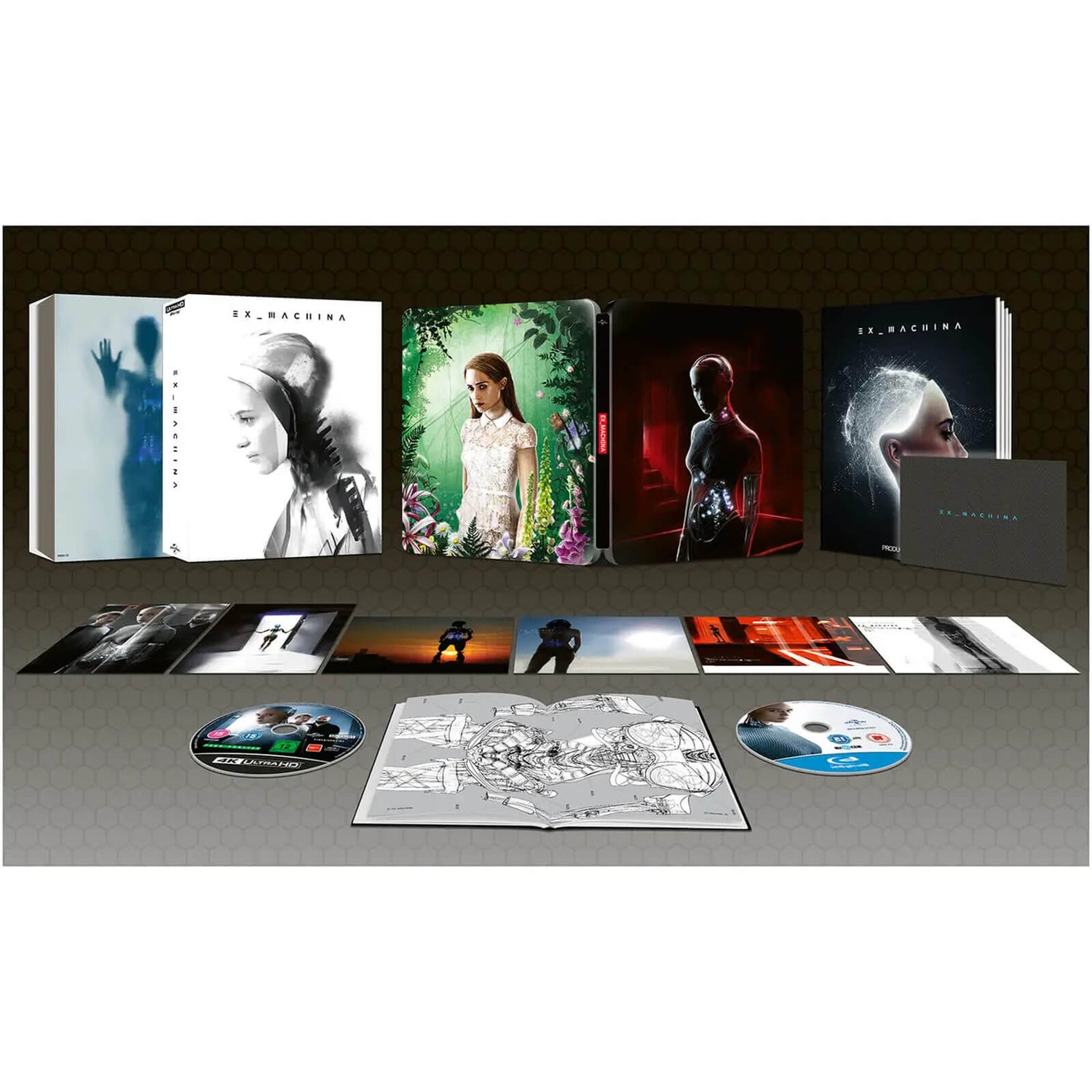 Ex Machina Zavvi Exclusive Special Edition 4K Ultra HD Steelbook (Includes Blu-ray) 4K | Zavvi.de