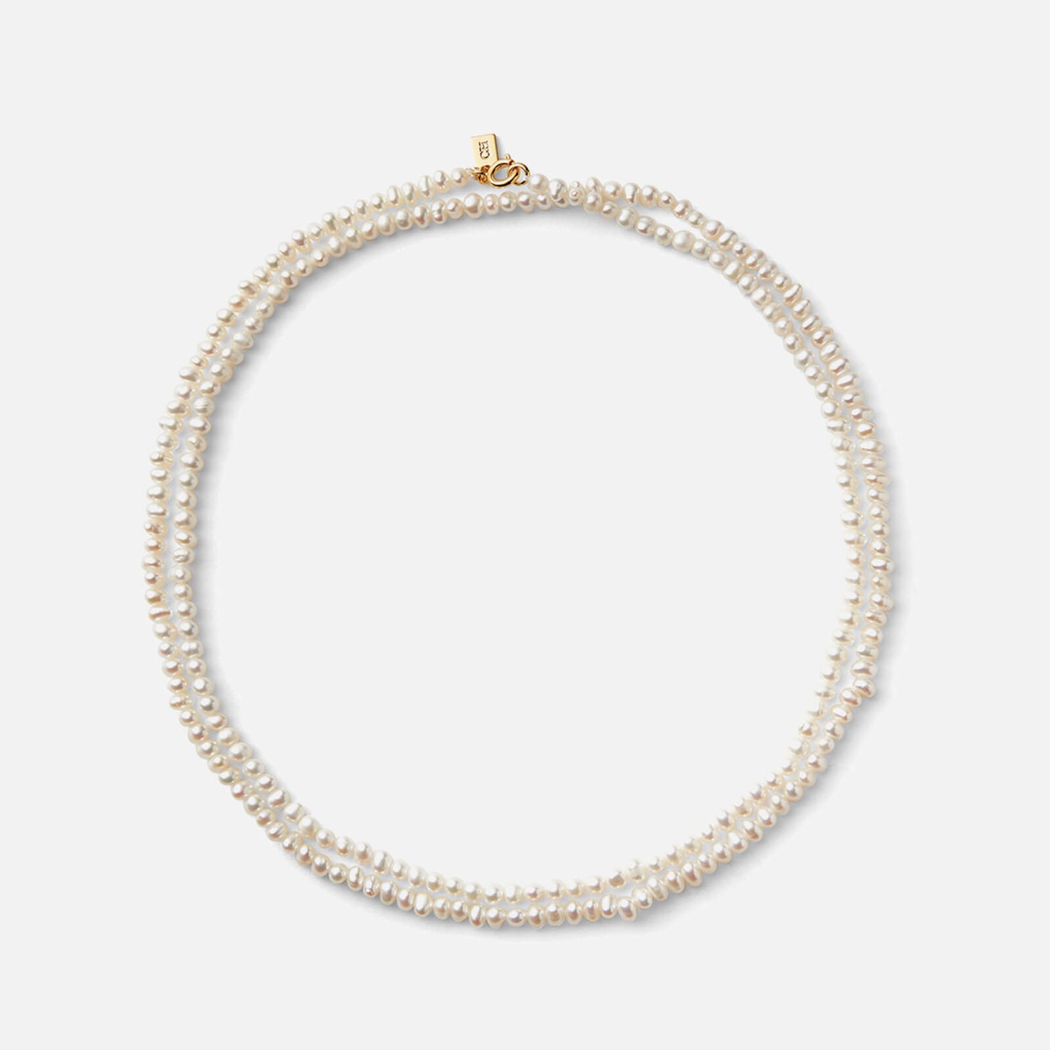 Crystal Haze Diva 18-Karat Gold-Plated Pearl Necklace | TheHut.com