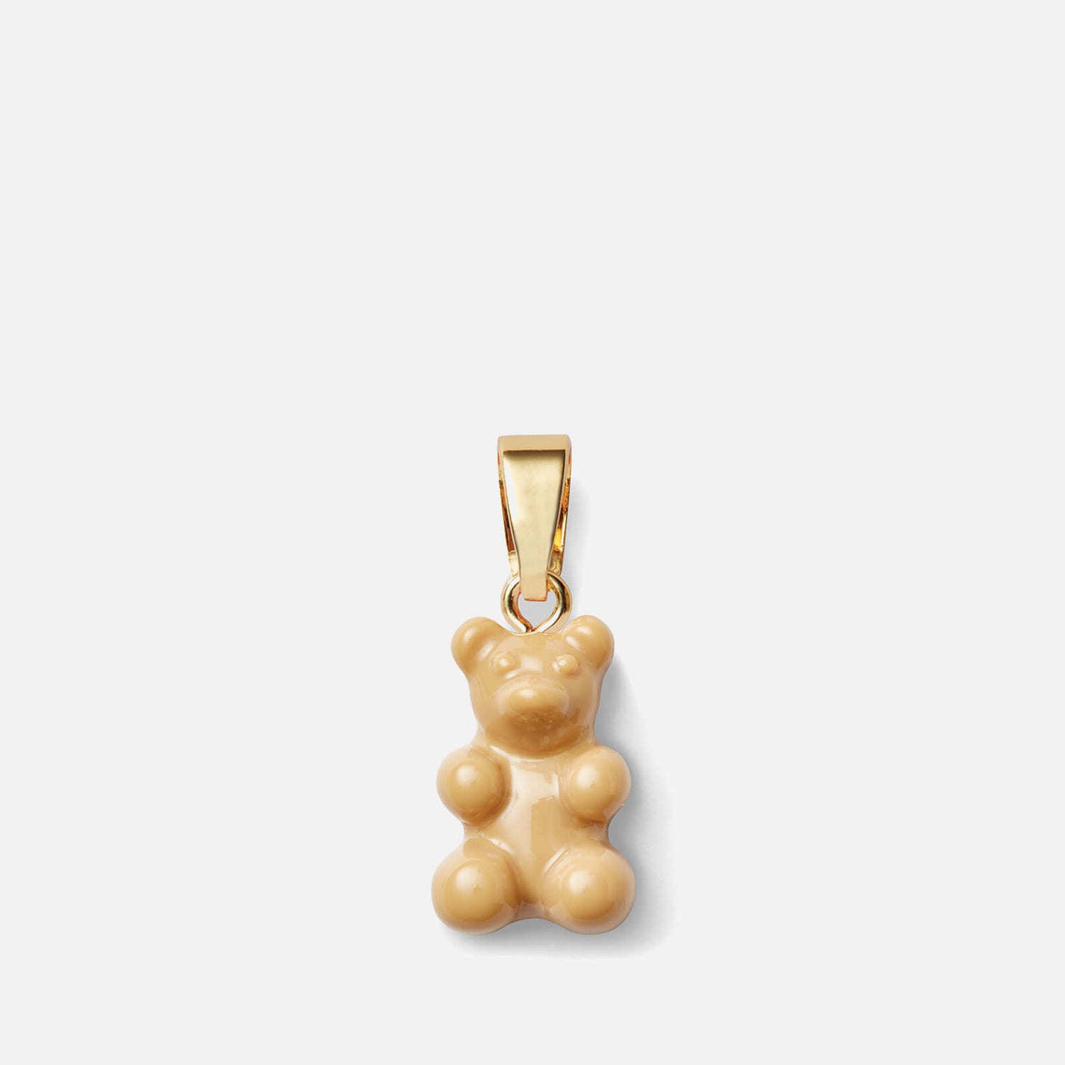 Crystal Haze Nostalgia Bear Gold-Plated and Resin Pendant | 免邮