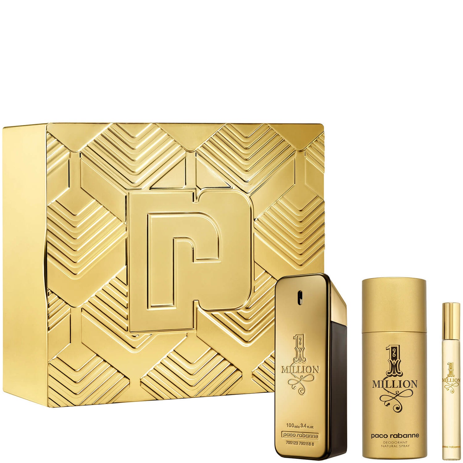 Paco Rabanne 1 Miliion 100ml Eau De Toilette Coffret - Entrega GRÁTIS