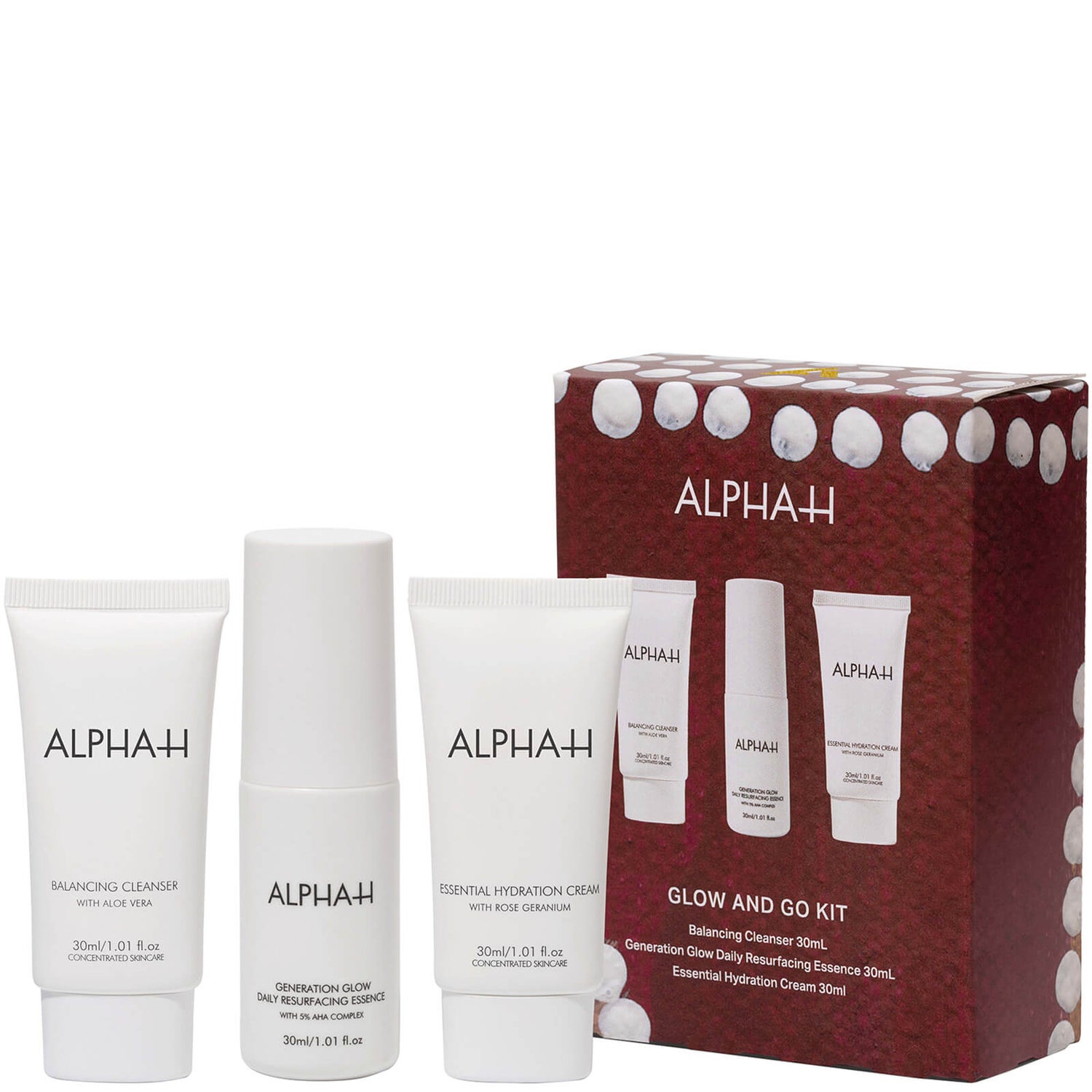 Alpha-H Glow and Go Kit (Worth $65.00) - Dermstore