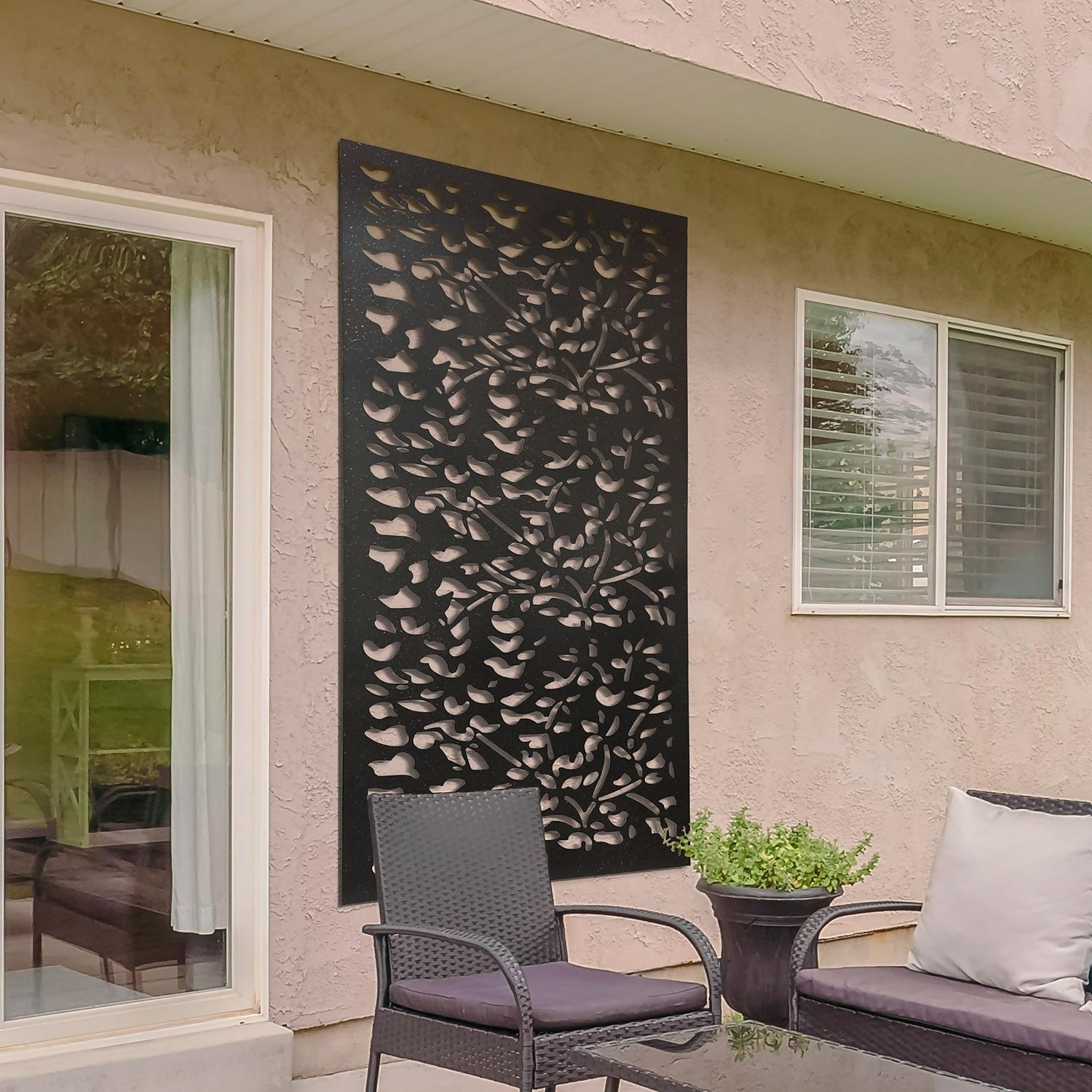 Decorative Metal Screens For Gardens | Shelly Lighting