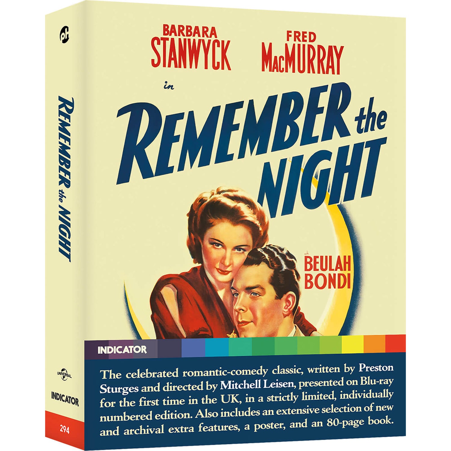 Remember the Night (Limited Edition) Blu-ray - Zavvi UK