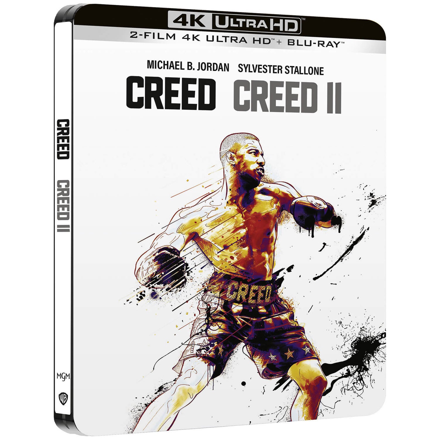 Creed & Creed II 4K Ultra HD Steelbook (Includes Blu-ray) 4K - Zavvi UK