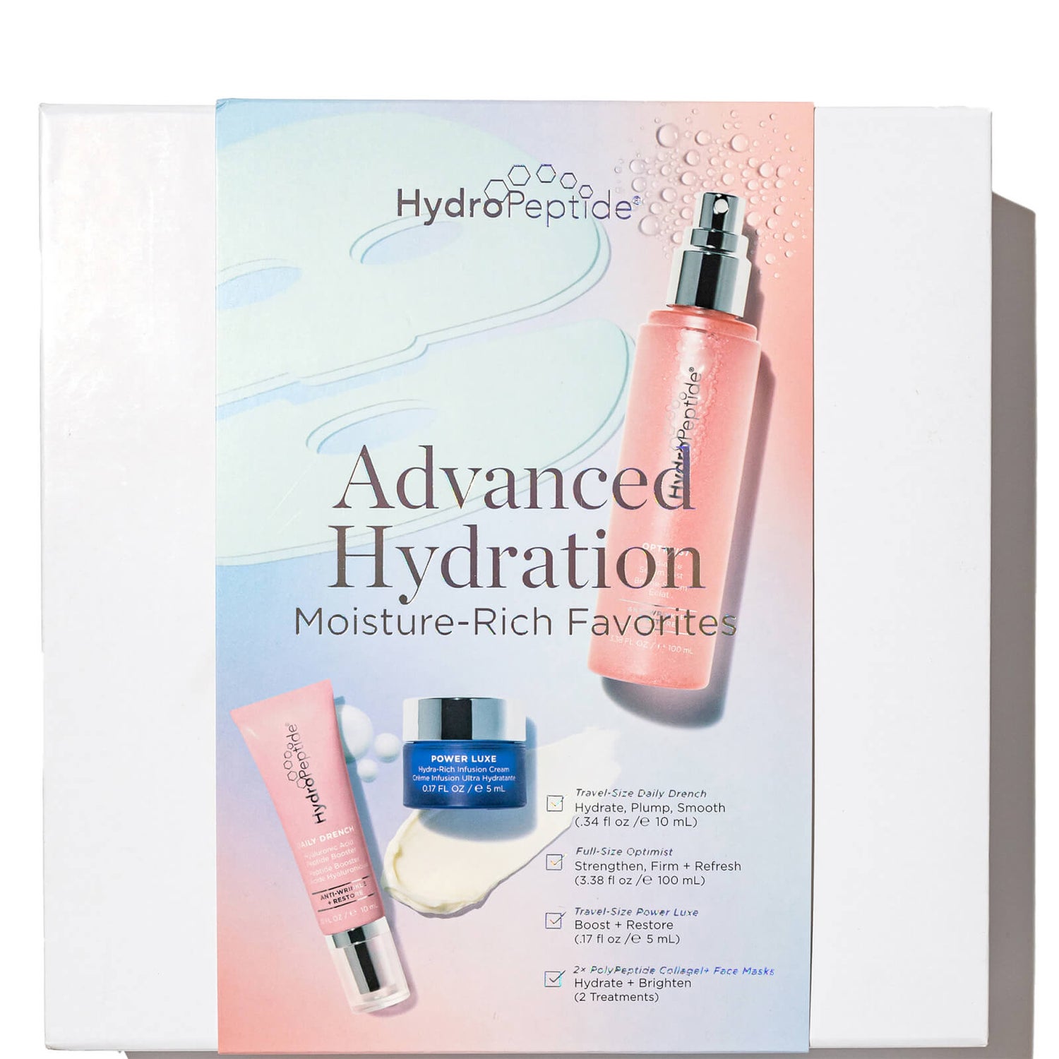 HydroPeptide Advanced Hydration Moisture Rich Favourites Kit ...