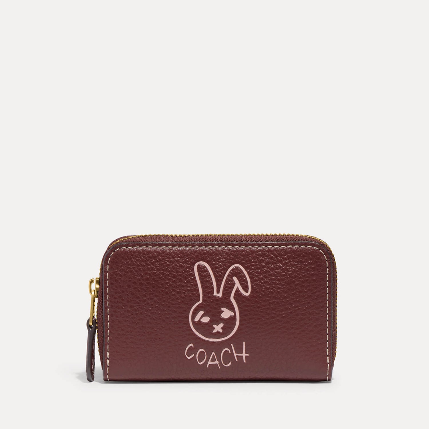 Coach Bunny Graphic Signature Coated Canvas and Leather Wallet | TheHut.com