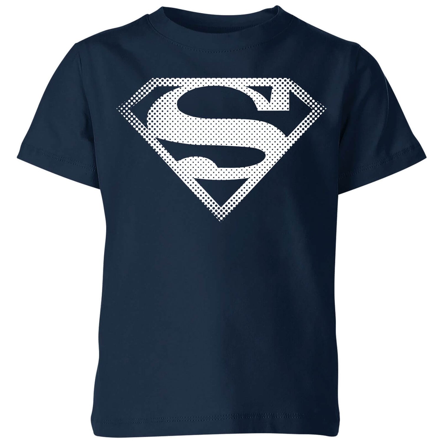 Superman Spot Logo Kids' T-Shirt - Navy Clothing - Zavvi UK