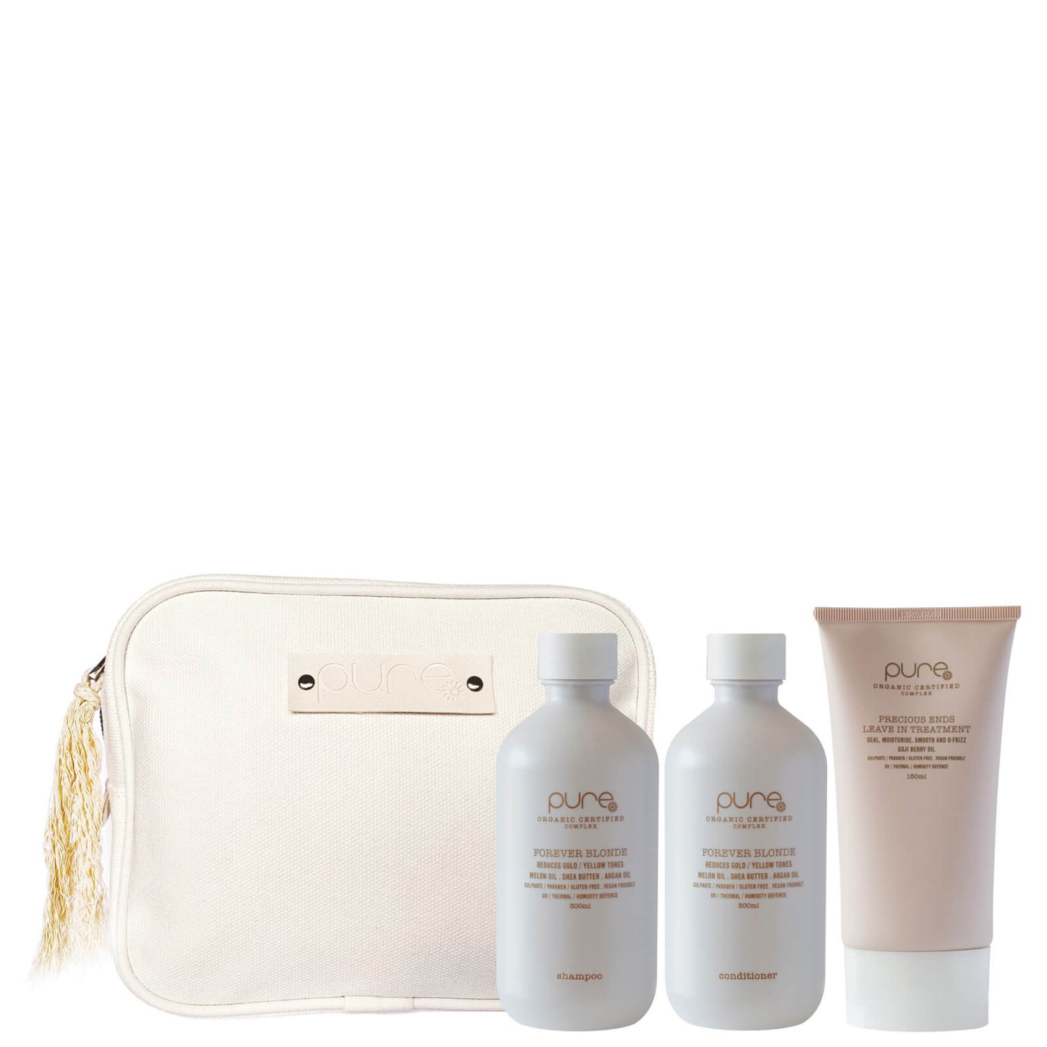 Pure Organic Forever Blonde Trio Pack | lookfantastic 台灣站
