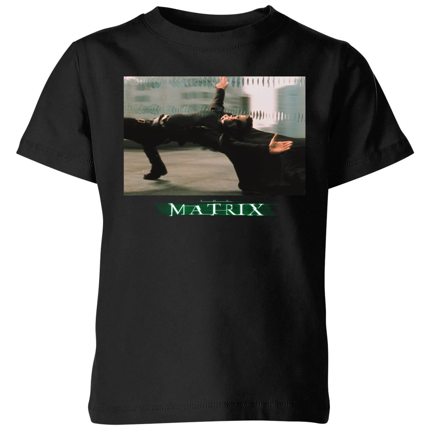 Matrix Bullet Time Kids' T-Shirt - Black Clothing - Zavvi UK