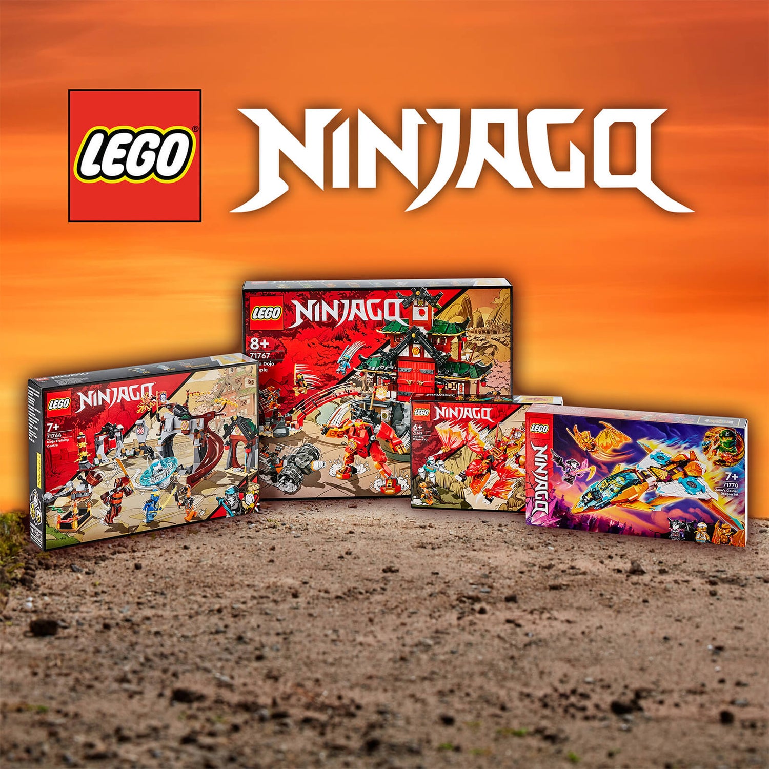 LEGO NINJAGO: Ninja Training Kit For Kids Toys – Value Saving Bundle ...