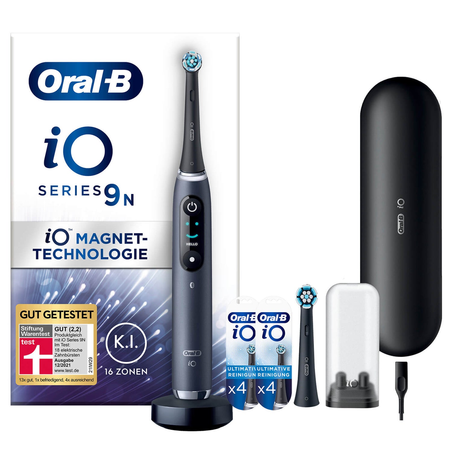 Oral-B iO 9 Elektrische Zahnbürste - Black