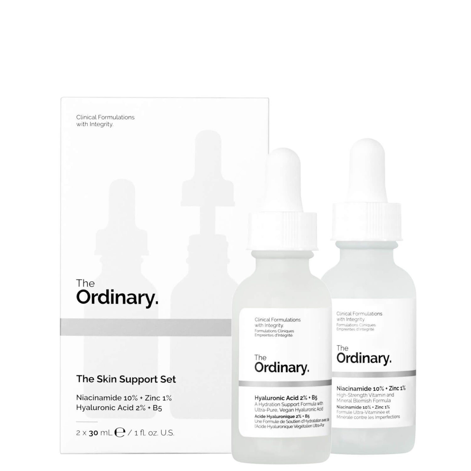 The Ordinary The Skin Support Set - LOOKFANTASTIC The Ordinary The Skin Support Set - LOOKFANTASTIC