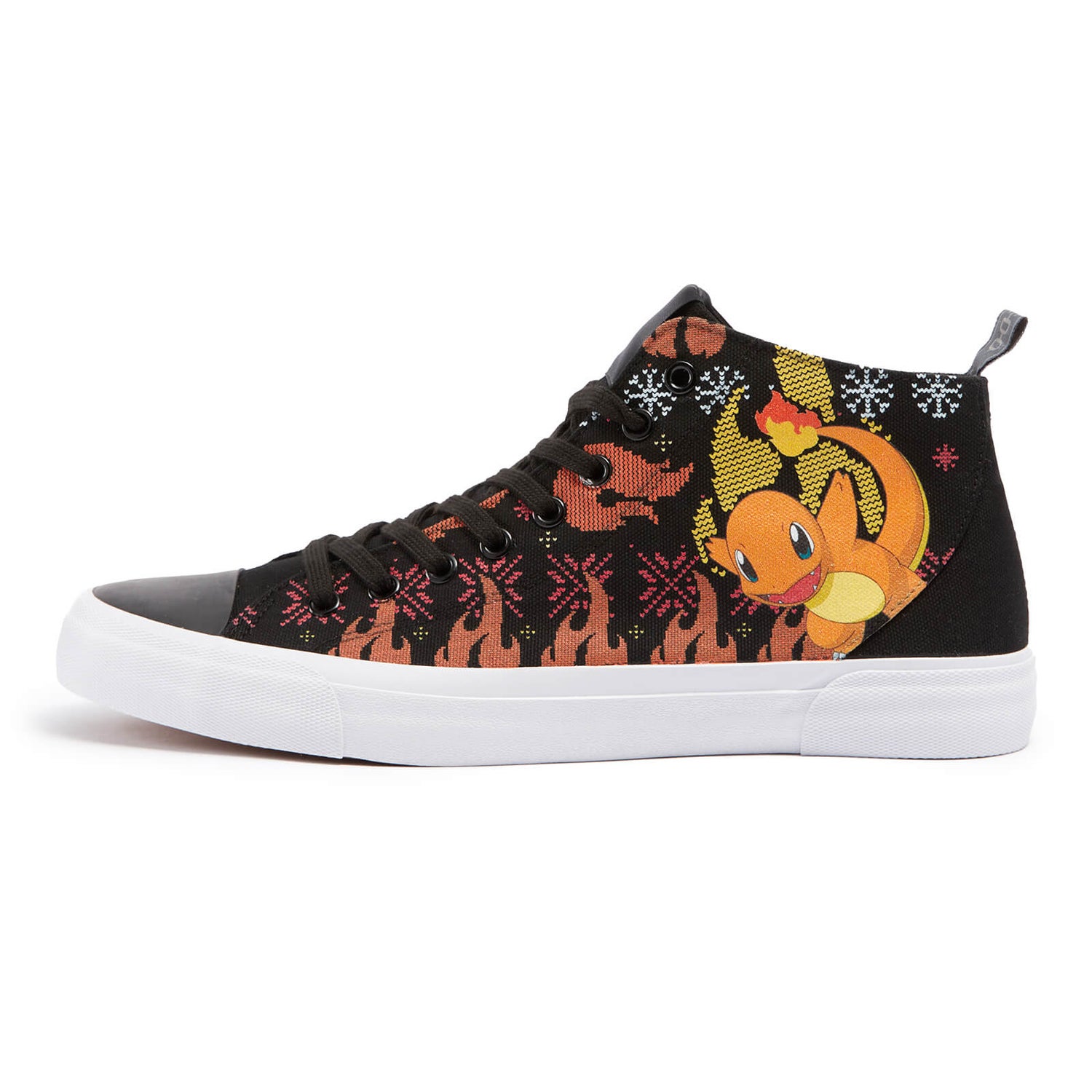 Pokémon Winter Charmander High Top - Black Clothing - Zavvi Ireland