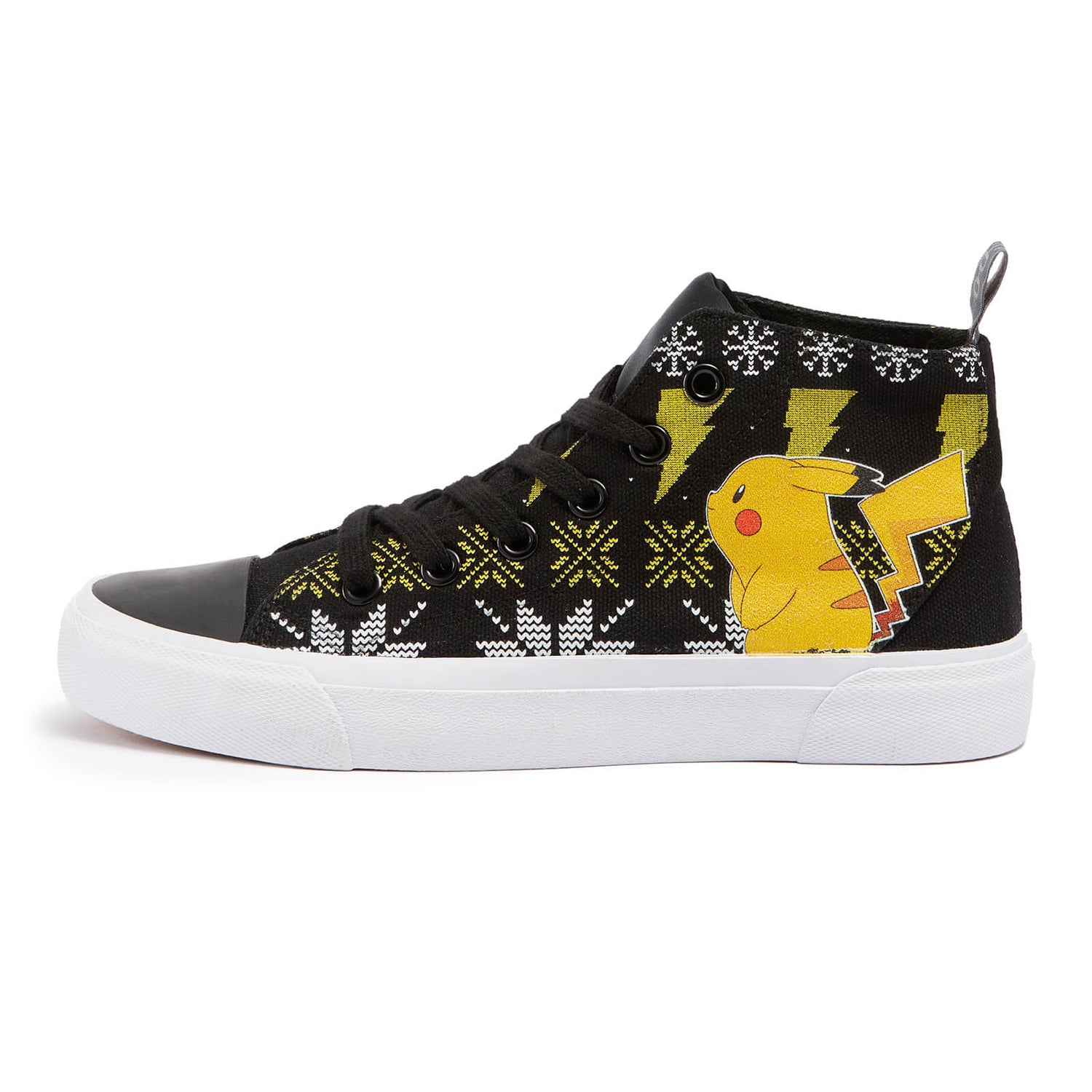 Akedo x Pokémon Pikachu Winter Kids' High Top - Black Clothing - Zavvi UK