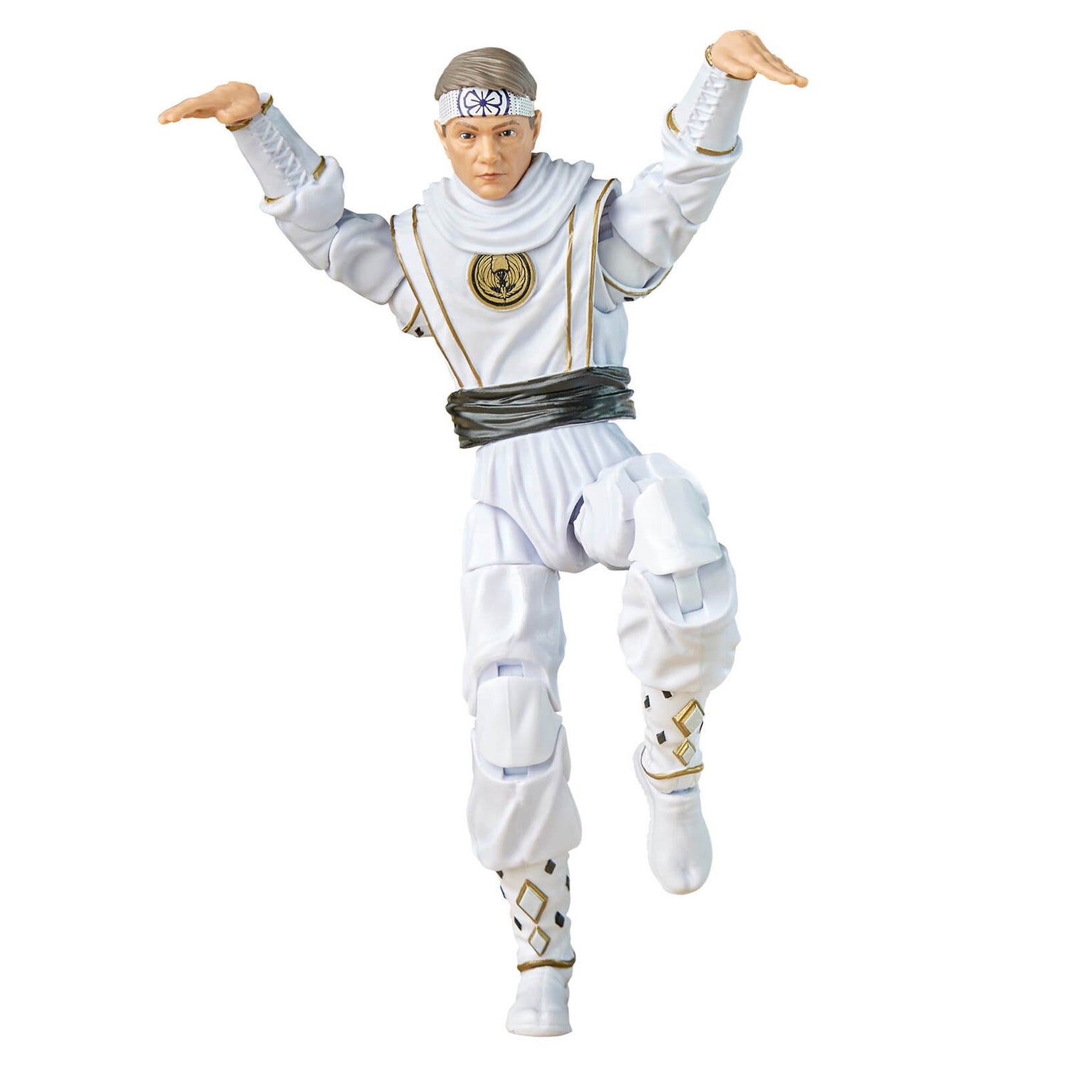 Hasbro Power Rangers Lightning Collection Mighty Morphin X Cobra Kai Daniel LaRusso White Crane ...
