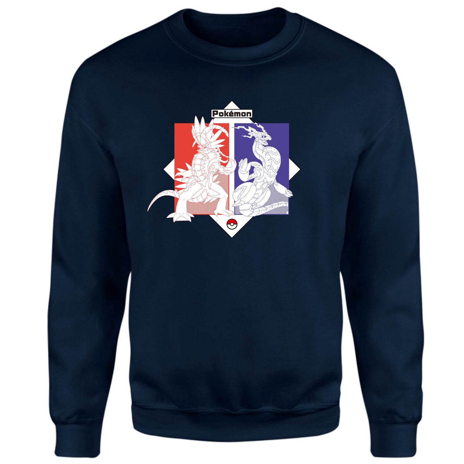 Pokémon Legendary Sweatshirt - Navy Clothing - Zavvi UK