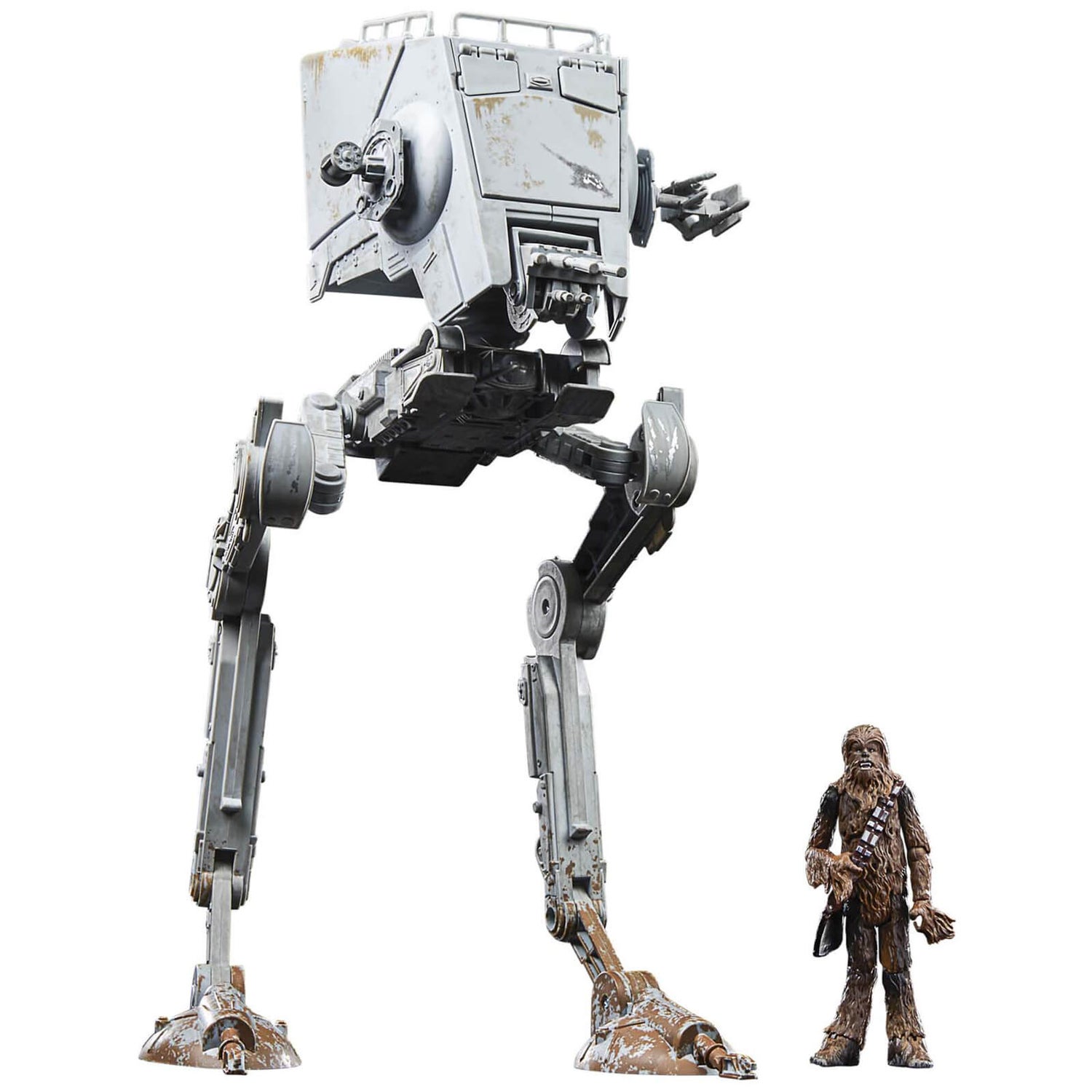 Hasbro Star Wars The Vintage Collection AT-ST & Chewbacca Vehicle ...