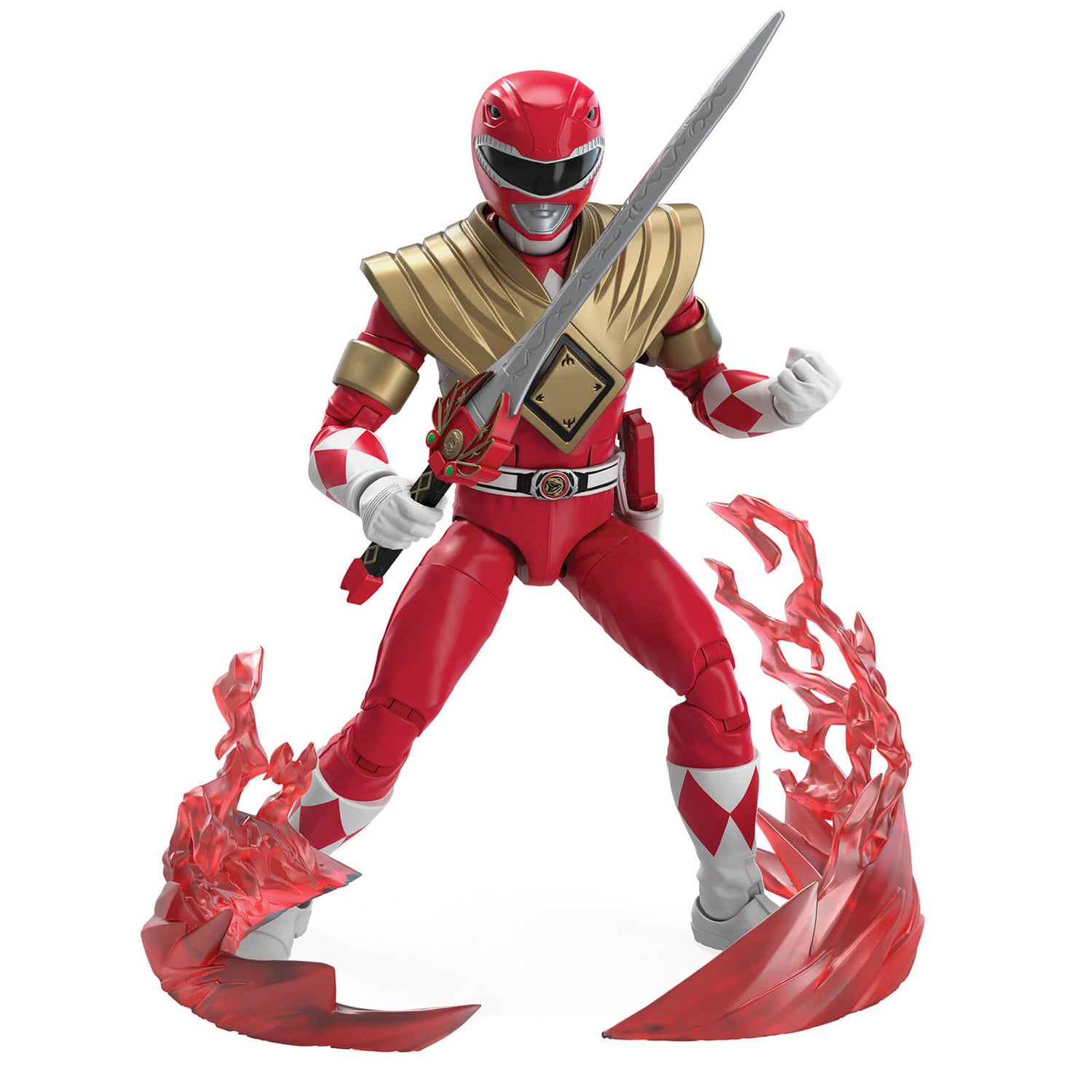 Hasbro Power Rangers Lightning Collection Remastered Mighty Morphin Red ...