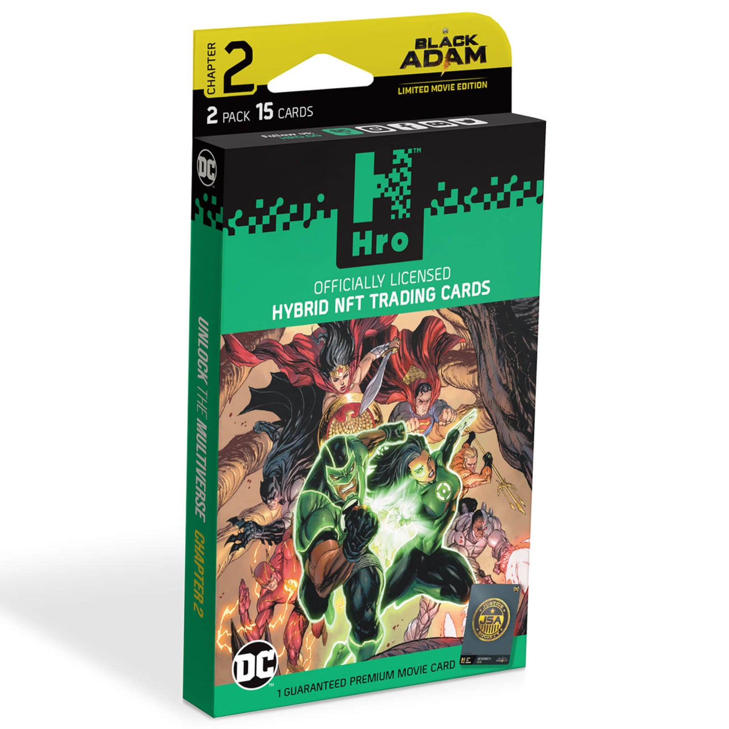 DC Unlock The Multiverse Black Adam 2 - Pack Starter Pack - Hro Hybrid ...