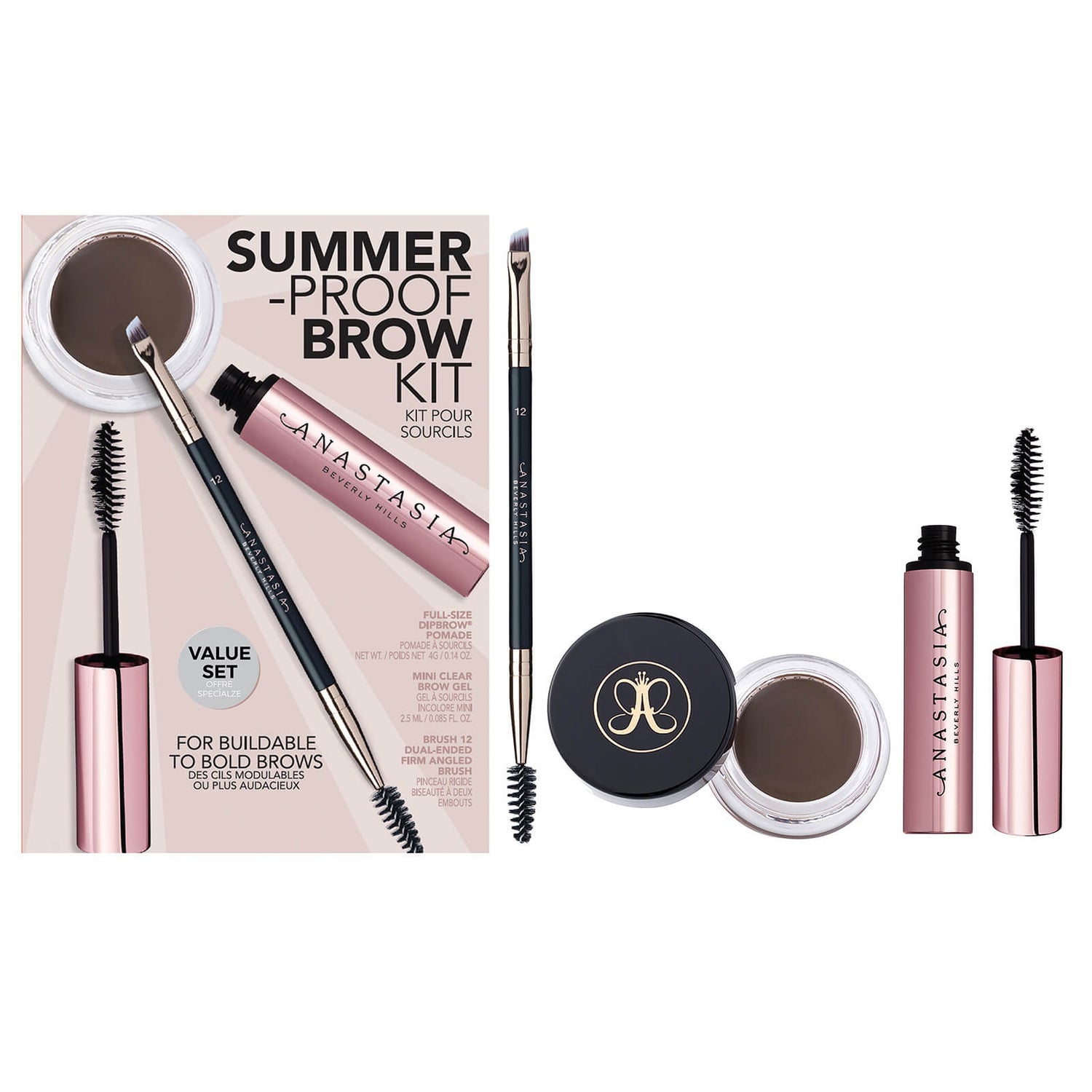 Anastasia Beverly Hills Summer-Proof Brow Kit (Various Shades) Livrare ...