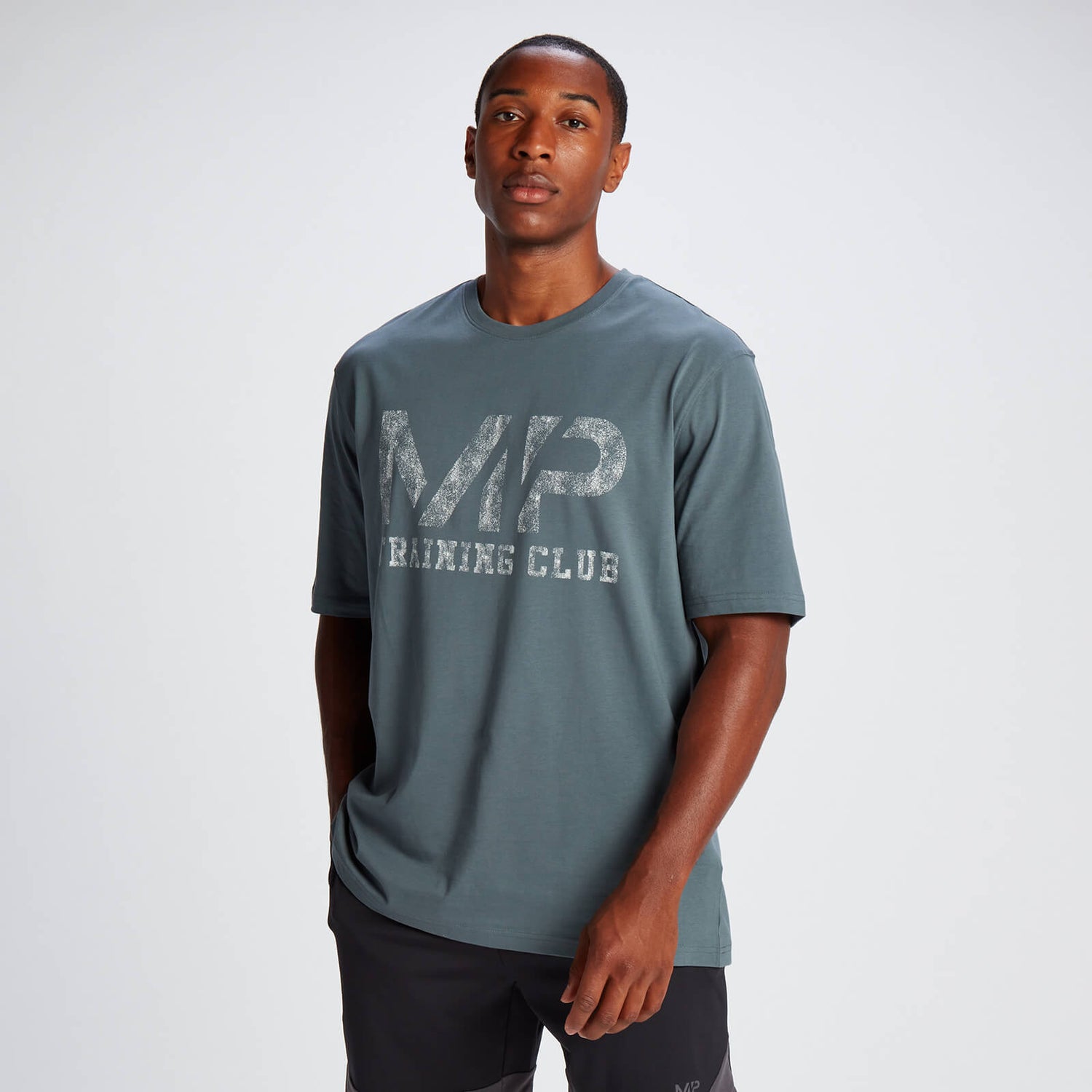 MP Men's Tempo Oversized Cotton T-Shirt – Grå | MYPROTEIN™