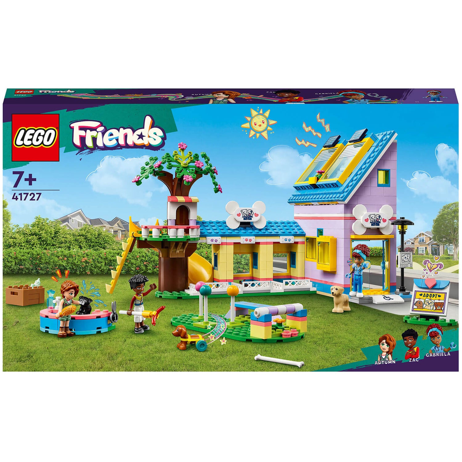 LEGO Friends: Dog Rescue Center Building Set (41727) | retro vibes and ...