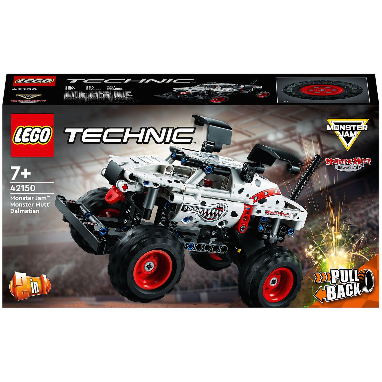 LEGO Technic: Monster Jam Monster Mutt Dalmatian Set (42150) Toys ...