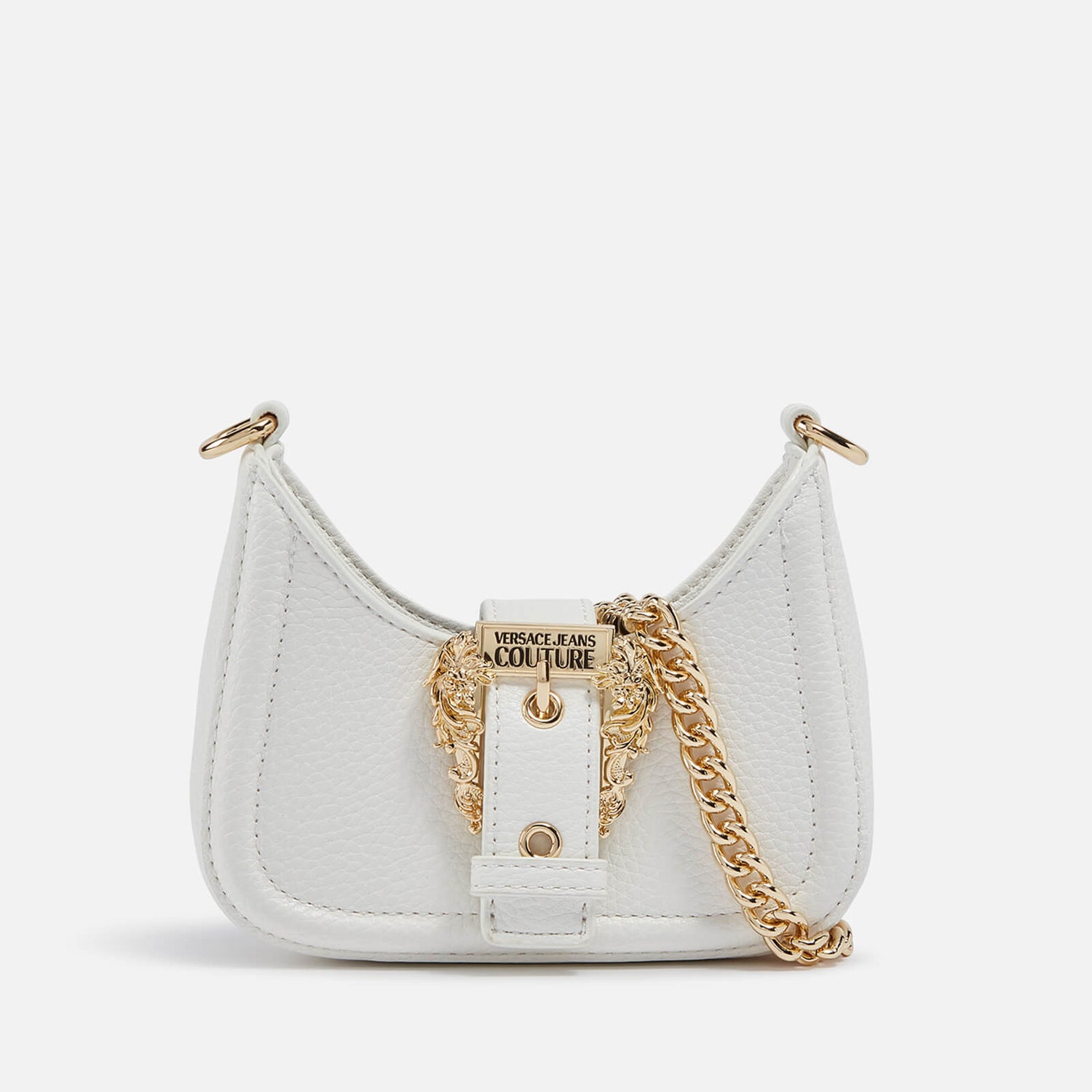 Versace Jeans Couture Micro Faux Leather Crossbody Bag | 免邮