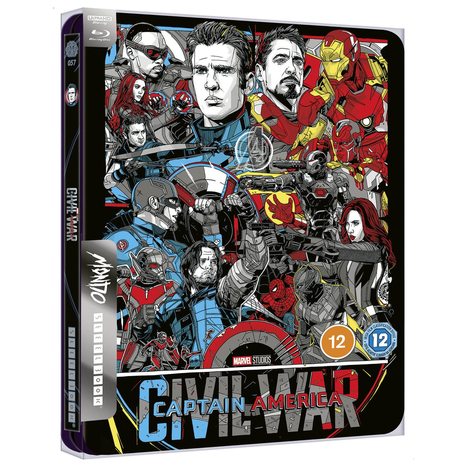 Marvel Studios Captain America: Civil War – Mondo #57 Zavvi Exclusive ...