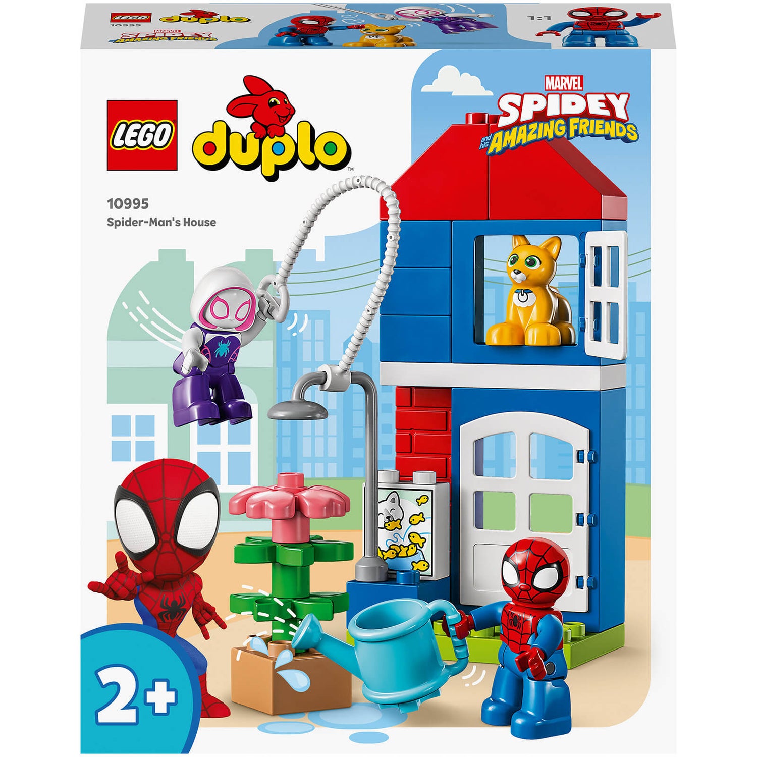 LEGO DUPLO Marvel: Spider-Man's House Building Toy (10995) Toys - Zavvi UK