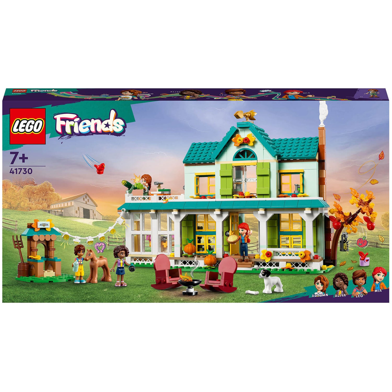 LEGO Friends: Autumn's House, Dolls House Toy Playset (41730) Toys ...