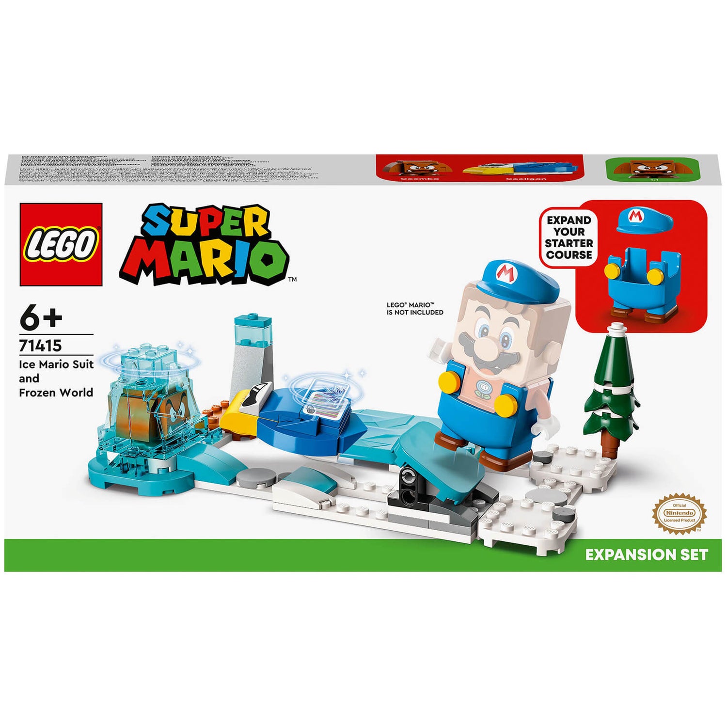 LEGO Super Mario Ice Suit & Frozen World Expansion Set (71415) | retro ...