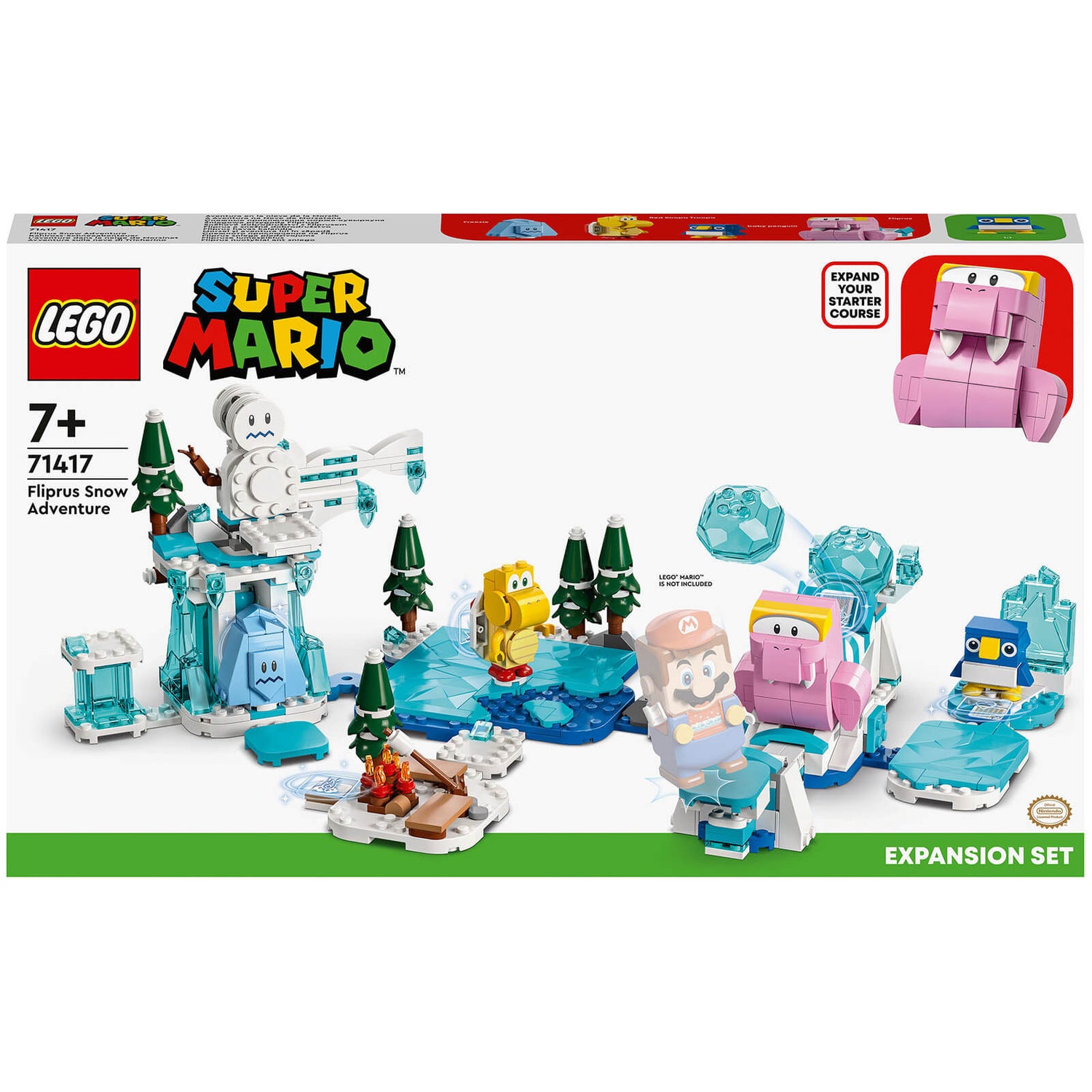 LEGO Super Mario Fliprus Snow Adventure Expansion Set (71417) Toys ...