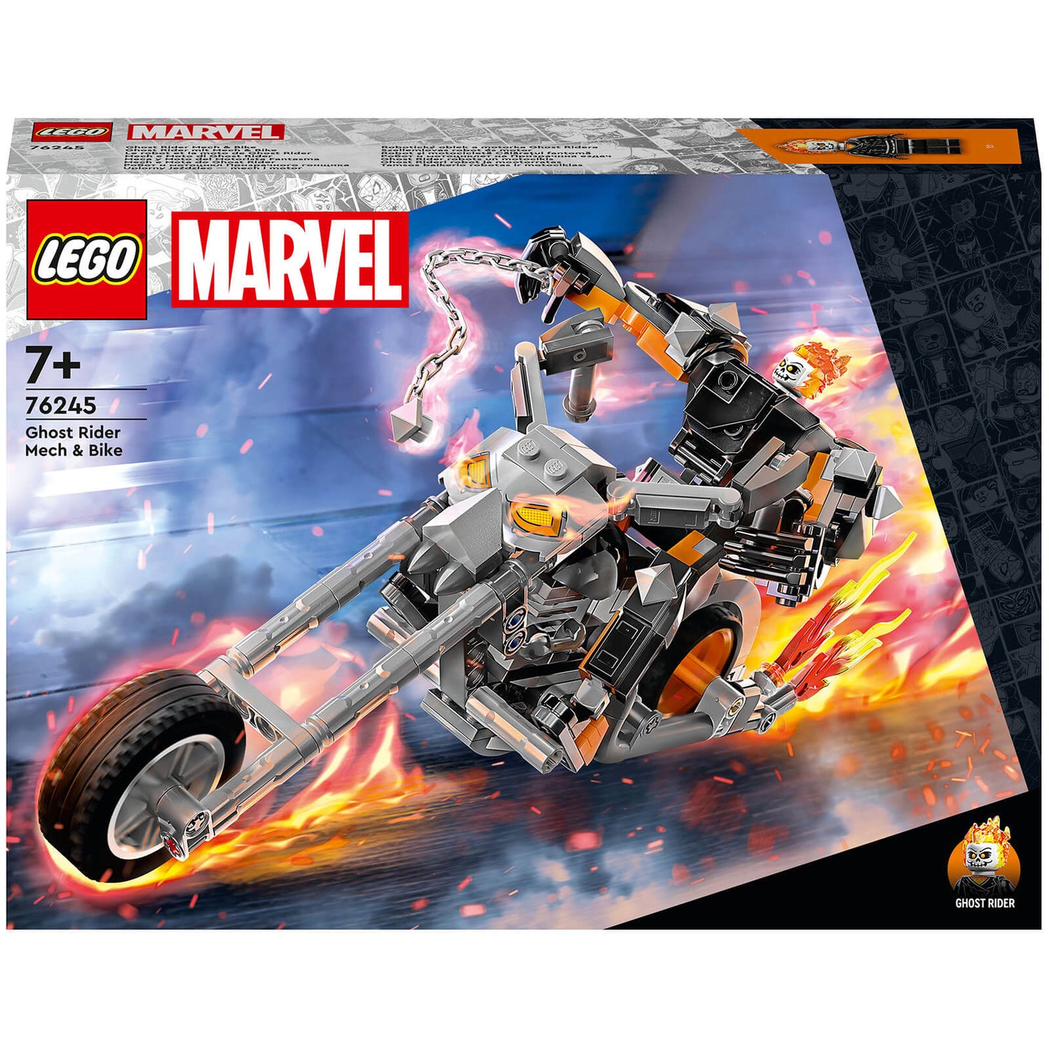 Ghost Rider Action Figure Motorcycle