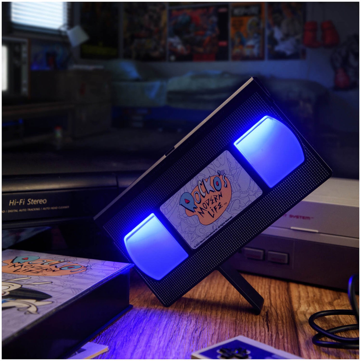 Rewind Lights: Rocko's Modern Life VHS Light - IWOOT UK