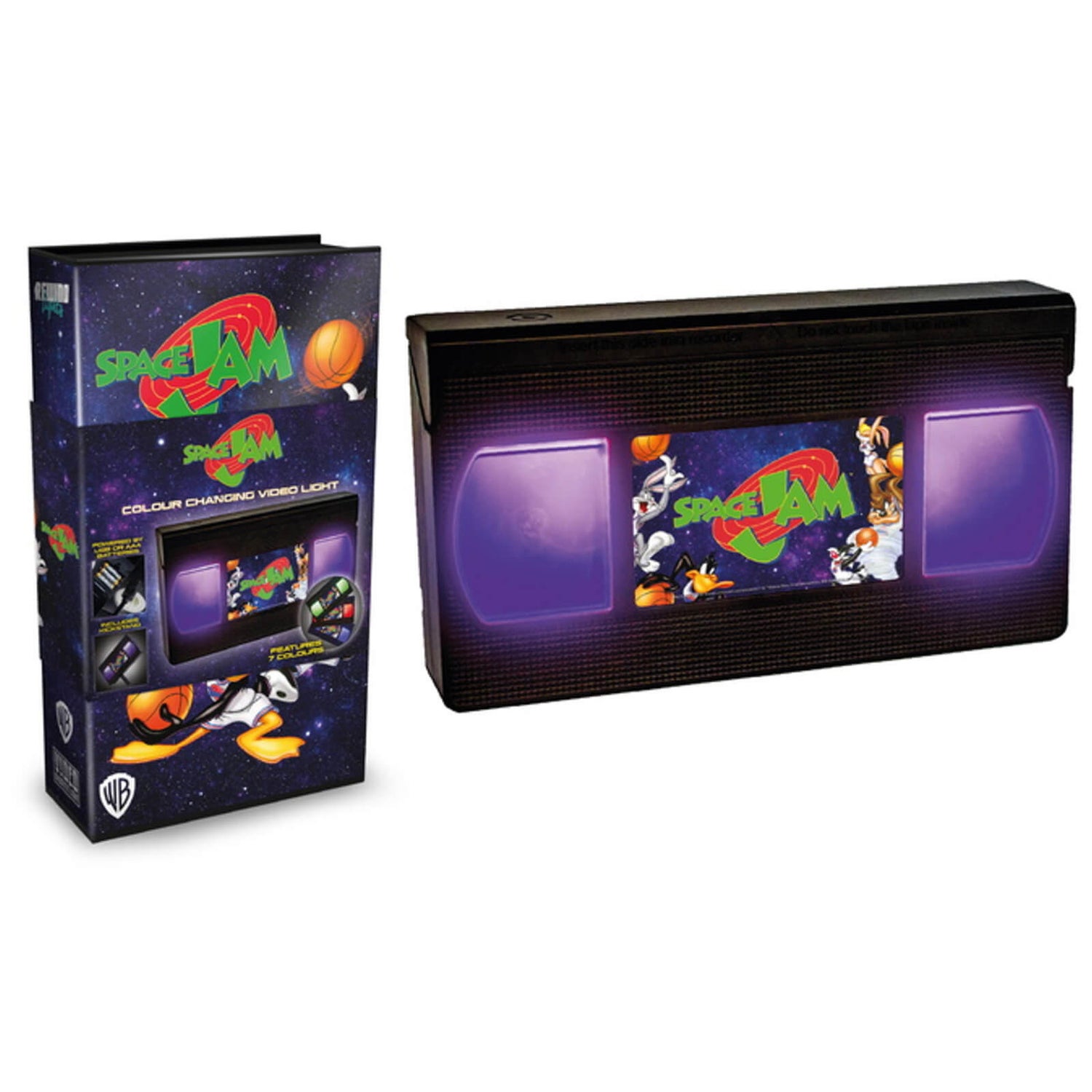Rewind Lights: Space Jam VHS Light - IWOOT UK