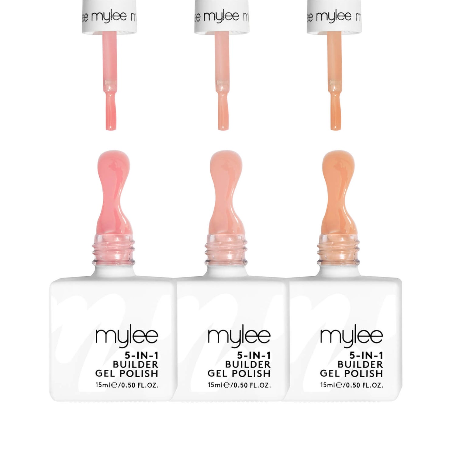 Mylee 5 in 1 Builder Gel Trio - Au Natural - Snabb leverans
