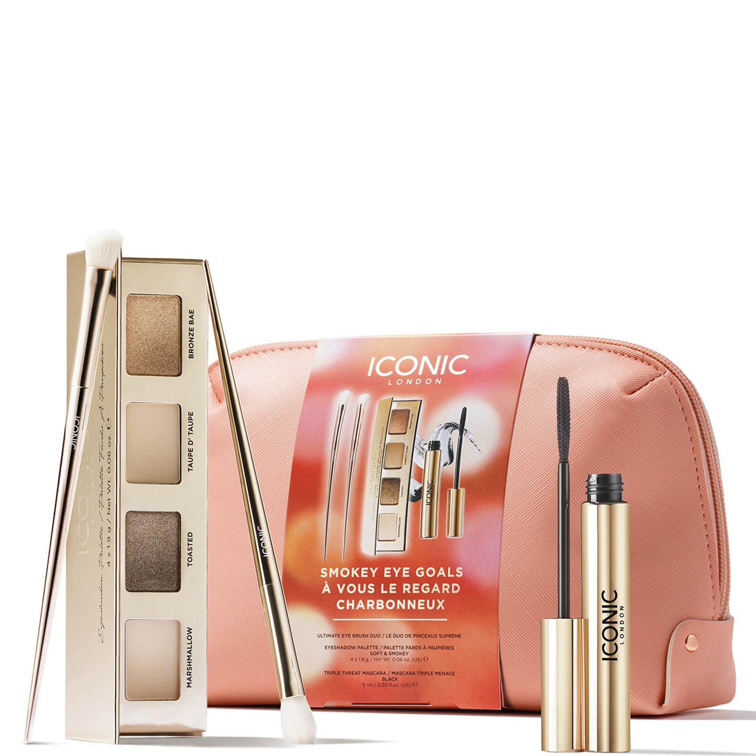 ICONIC London Smokey Eye Goals Gift Set - lookfantastic