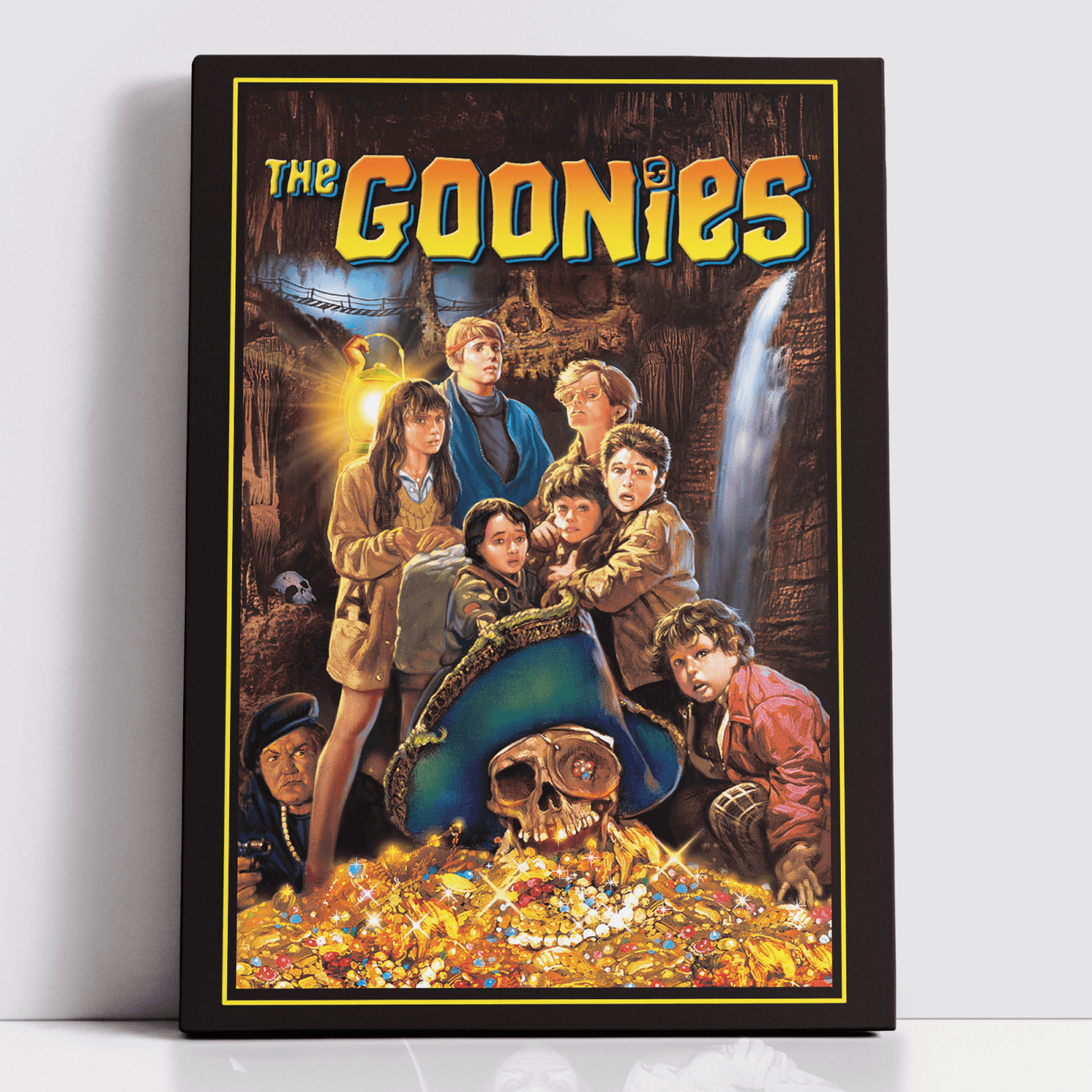 Decorsome x The Goonies Cover Art Rectangular Canvas Homeware - Zavvi UK