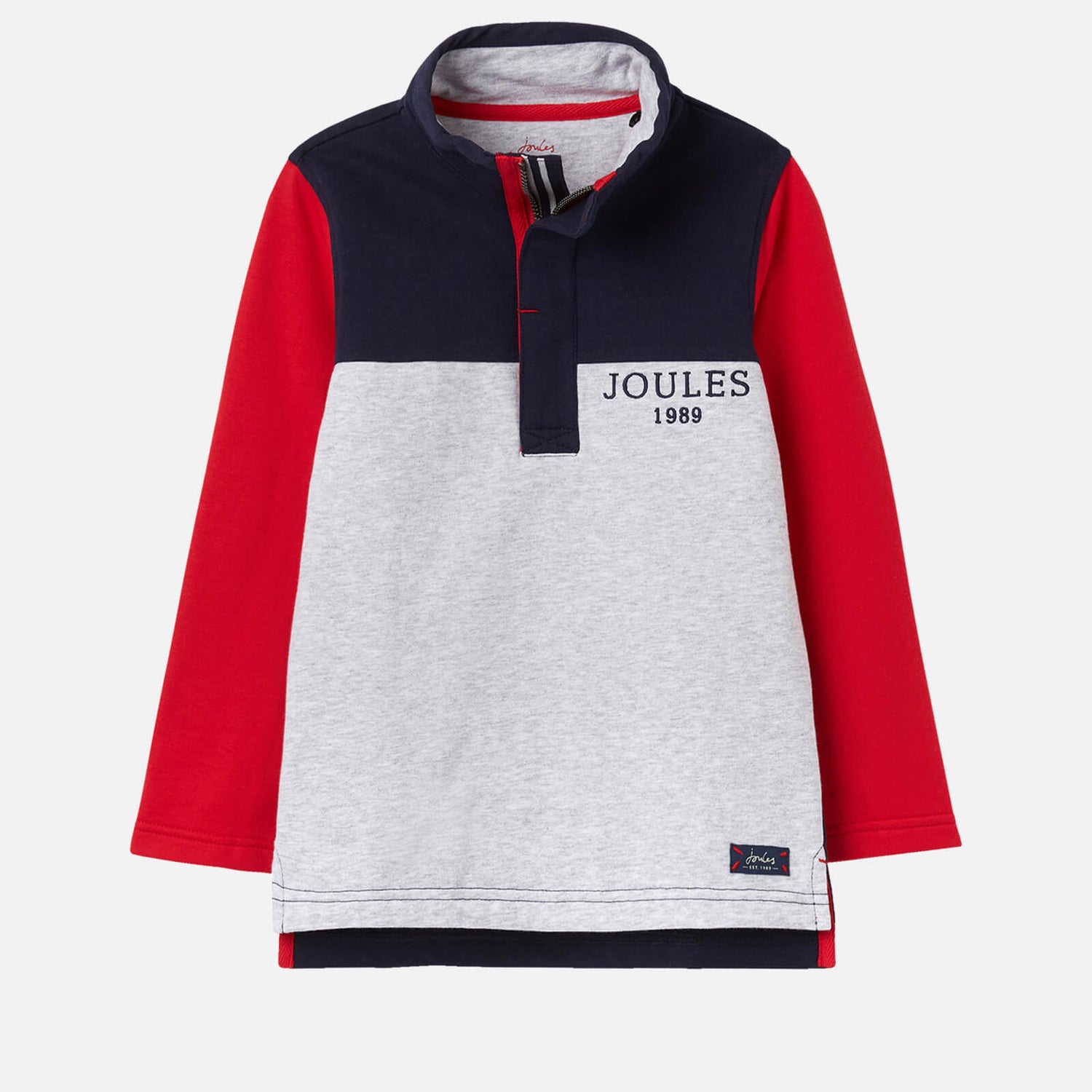 Joules Kids' Colourblock Dale Cotton-Jersey Sweatshirt | TheHut.com Joules Kids' Colourblock Dale Cotton-Jersey Sweatshirt | TheHut.com