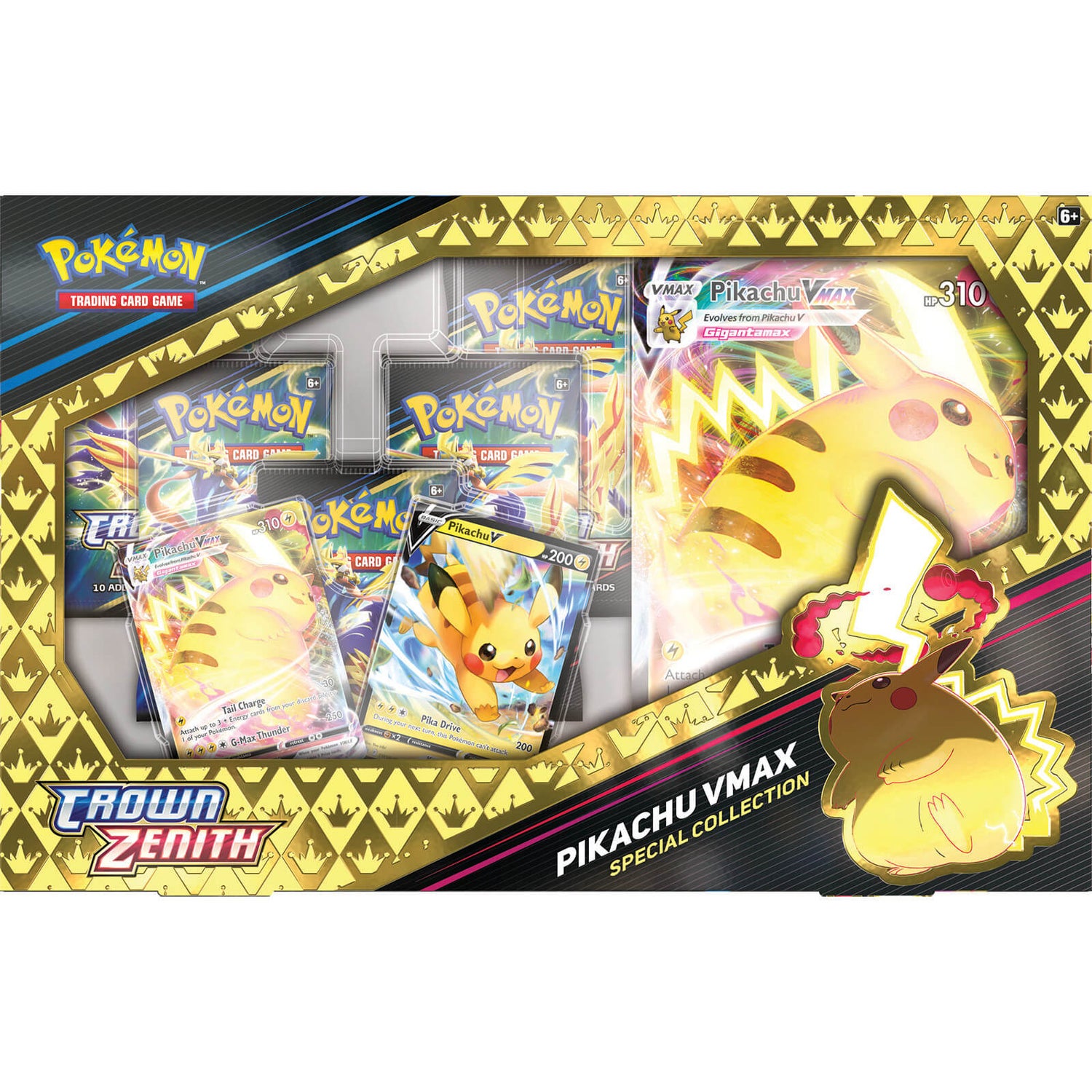 Pokemon TCG: Crown Zenith Special Collection - Pikachu VMax Toys - Zavvi UK