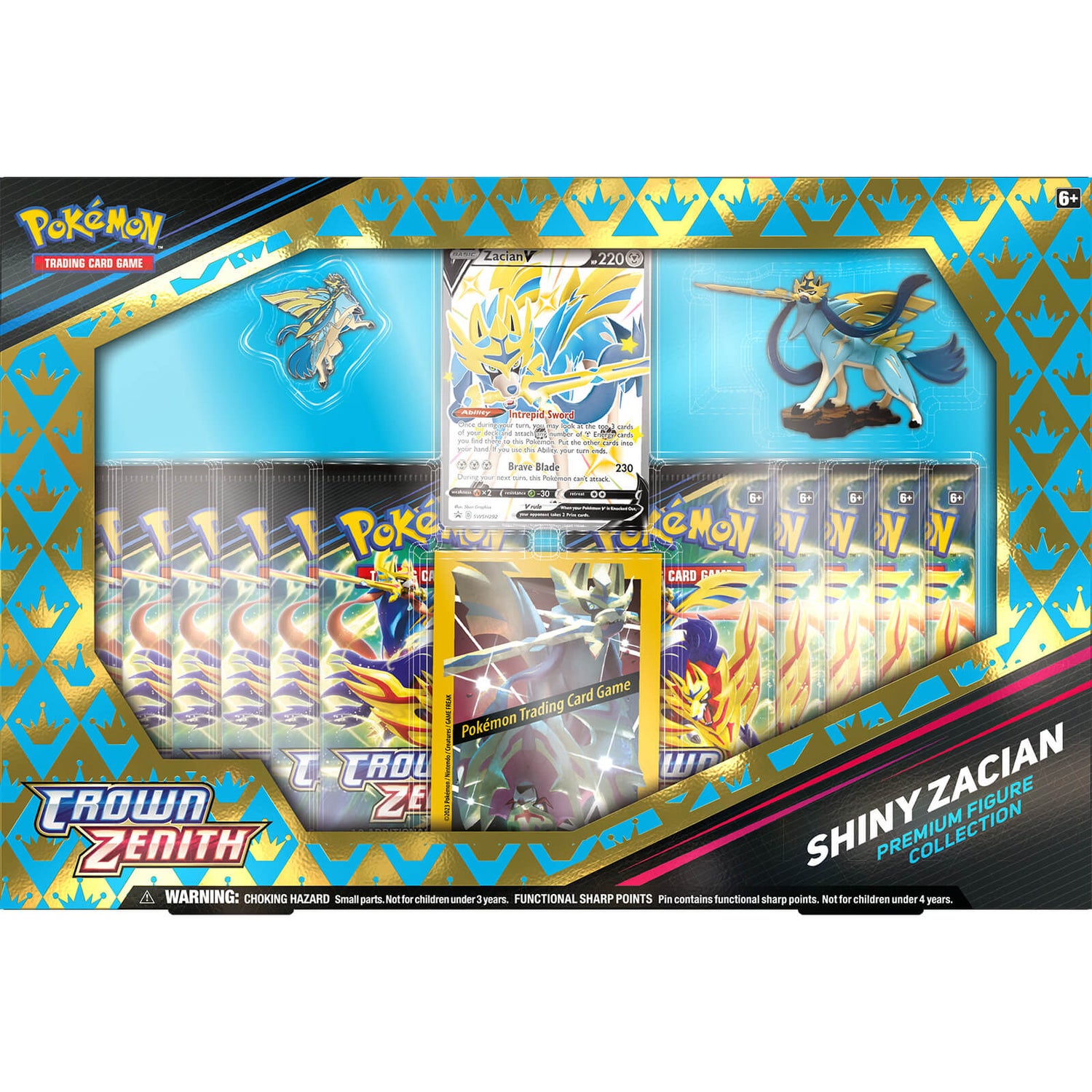 Pokemon TCG: Crown Zenith Premium Figure Box Assortment Toys - Zavvi UK