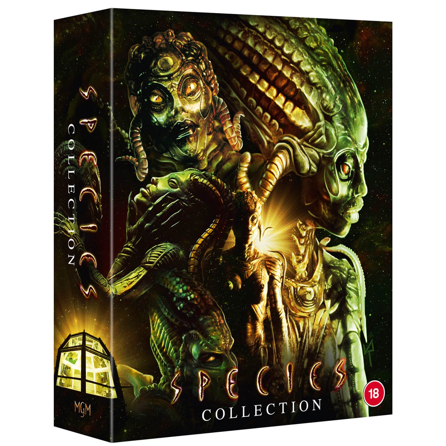 Species 1-4 Collection Blu-ray - Zavvi UK