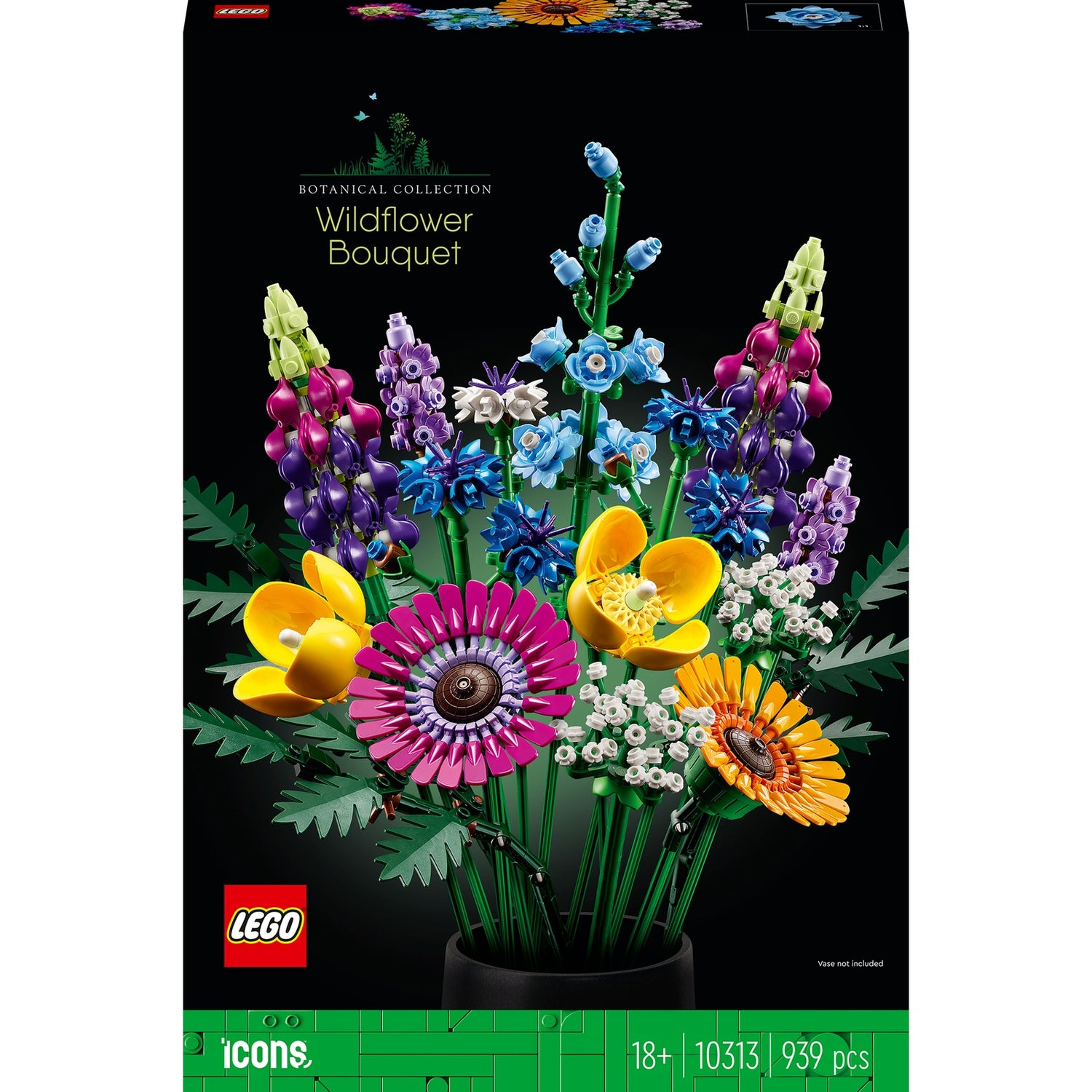 LEGO Icons: Wildflower Bouquet (10313) Toys - Zavvi UK