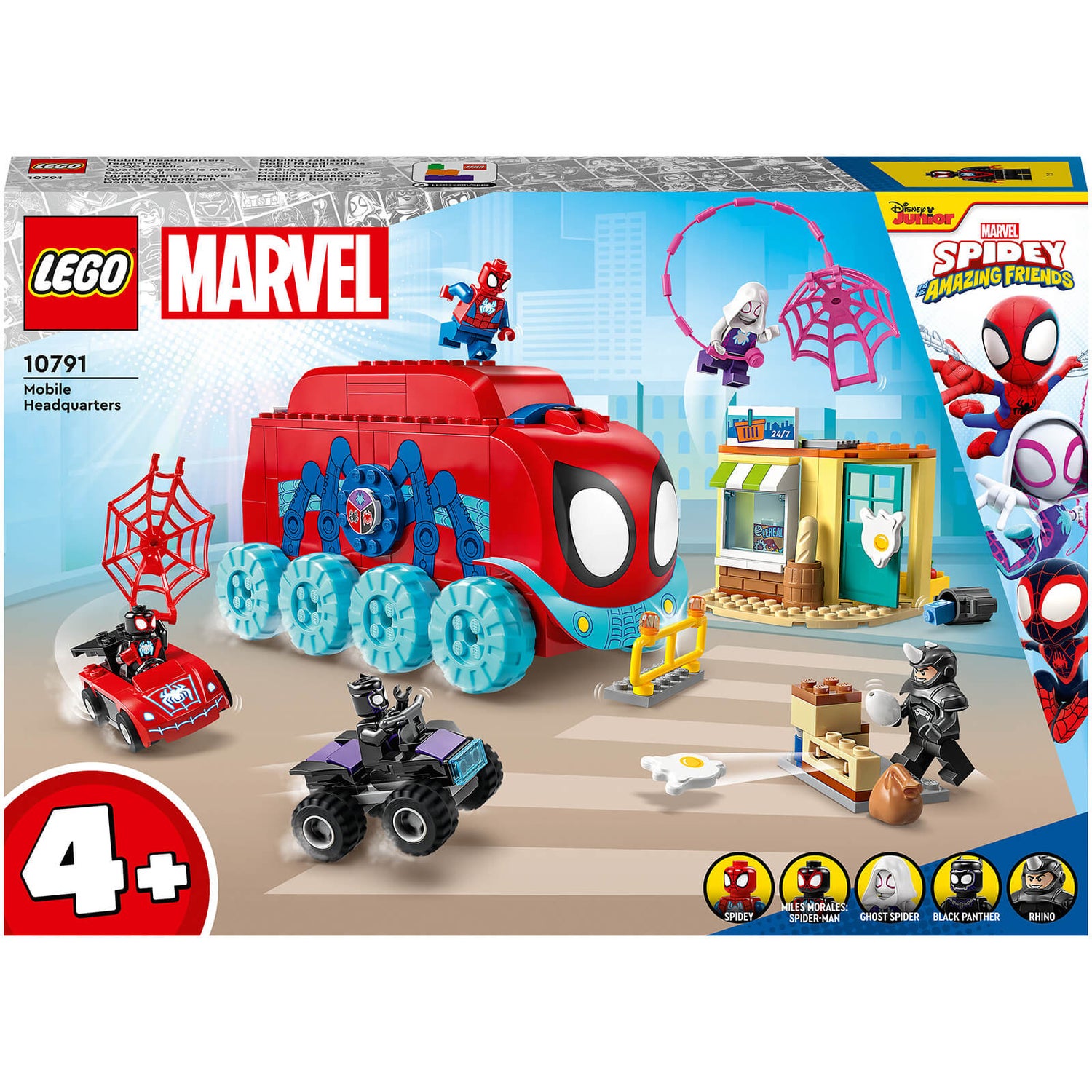 LEGO Marvel: Team Spidey's Mobile Headquarters (10791) | retro vibes ...