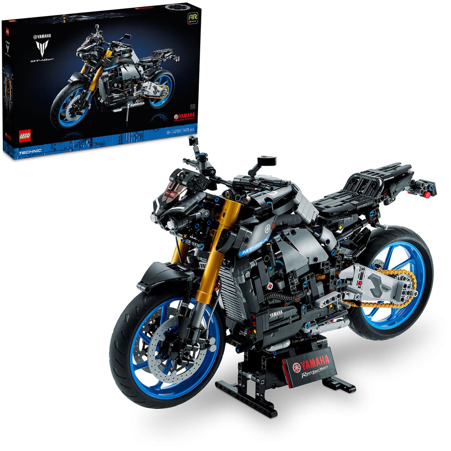 LEGO Technic Yamaha MT-10 SP Motorbike Model 42159 Toys - Zavvi UK