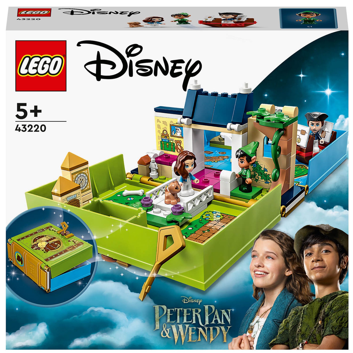 LEGO Disney Peter Pan & Wendy Storybook Adventure Set (43220) Toys ...